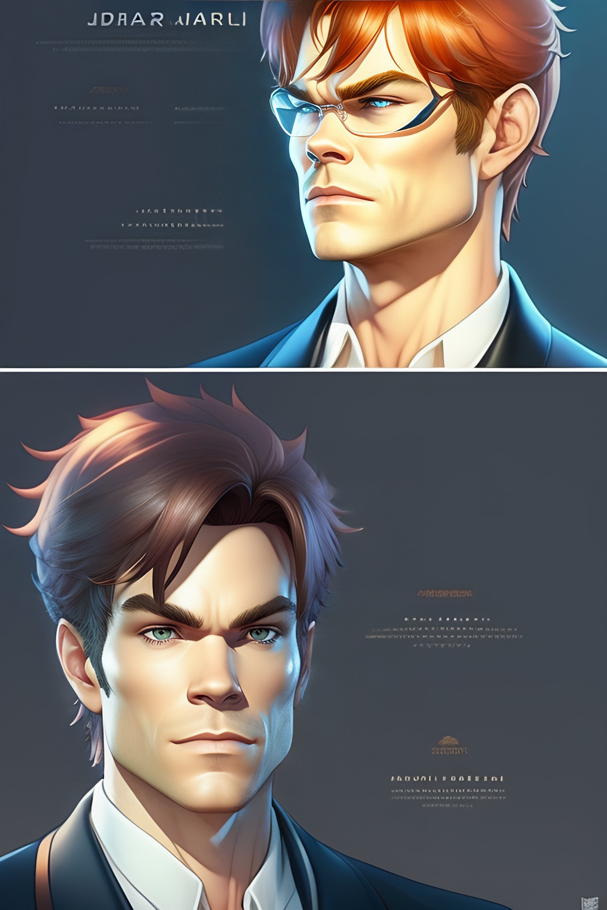 Lexica - Character concept art of Michael C. Hall as dexter as an anime ...