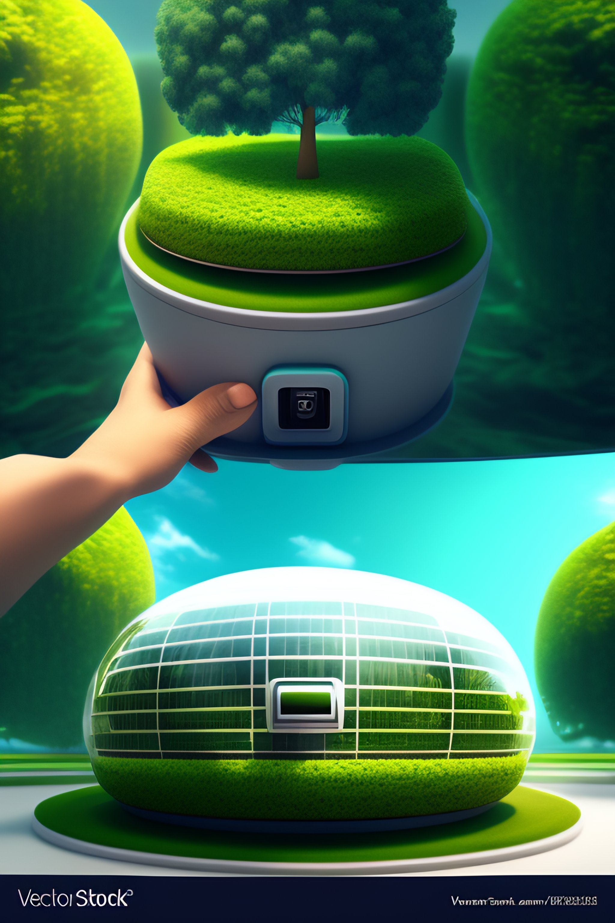 Lexica - Plants city future telepheric