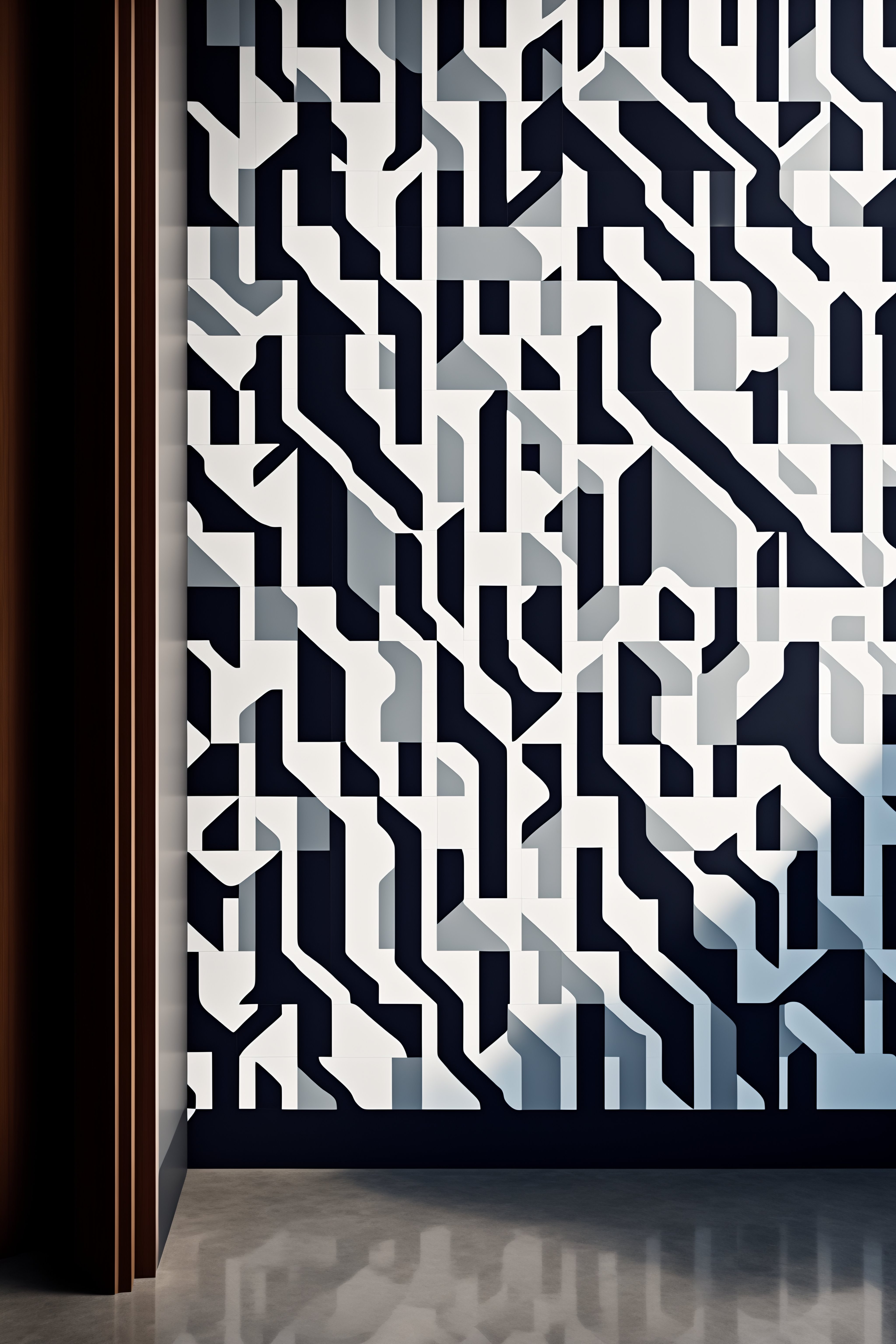 Lexica - Pattern tile wall
