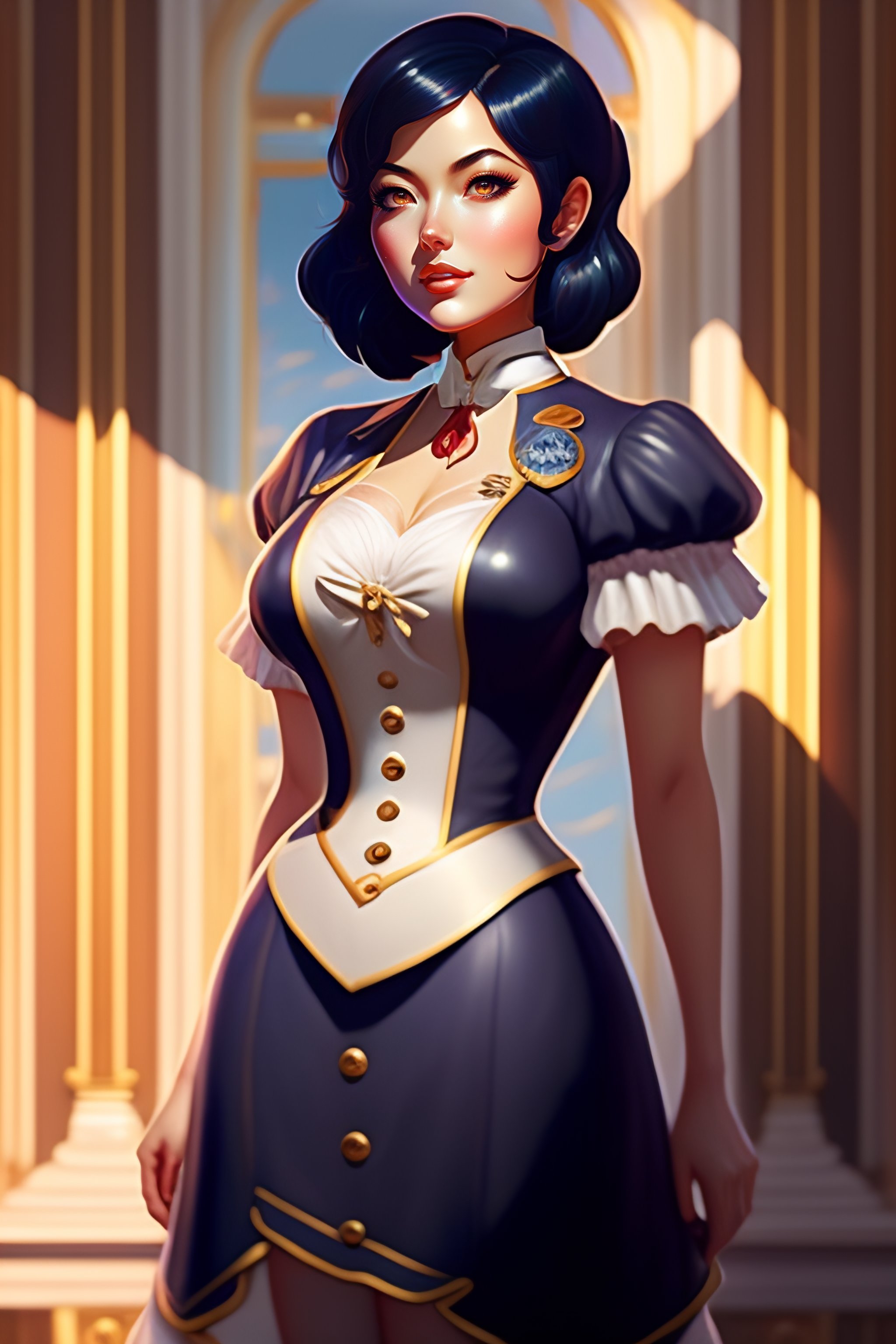 Lexica - Full body, Kate Upton as Elizabeth from Bioshock Infinite ...