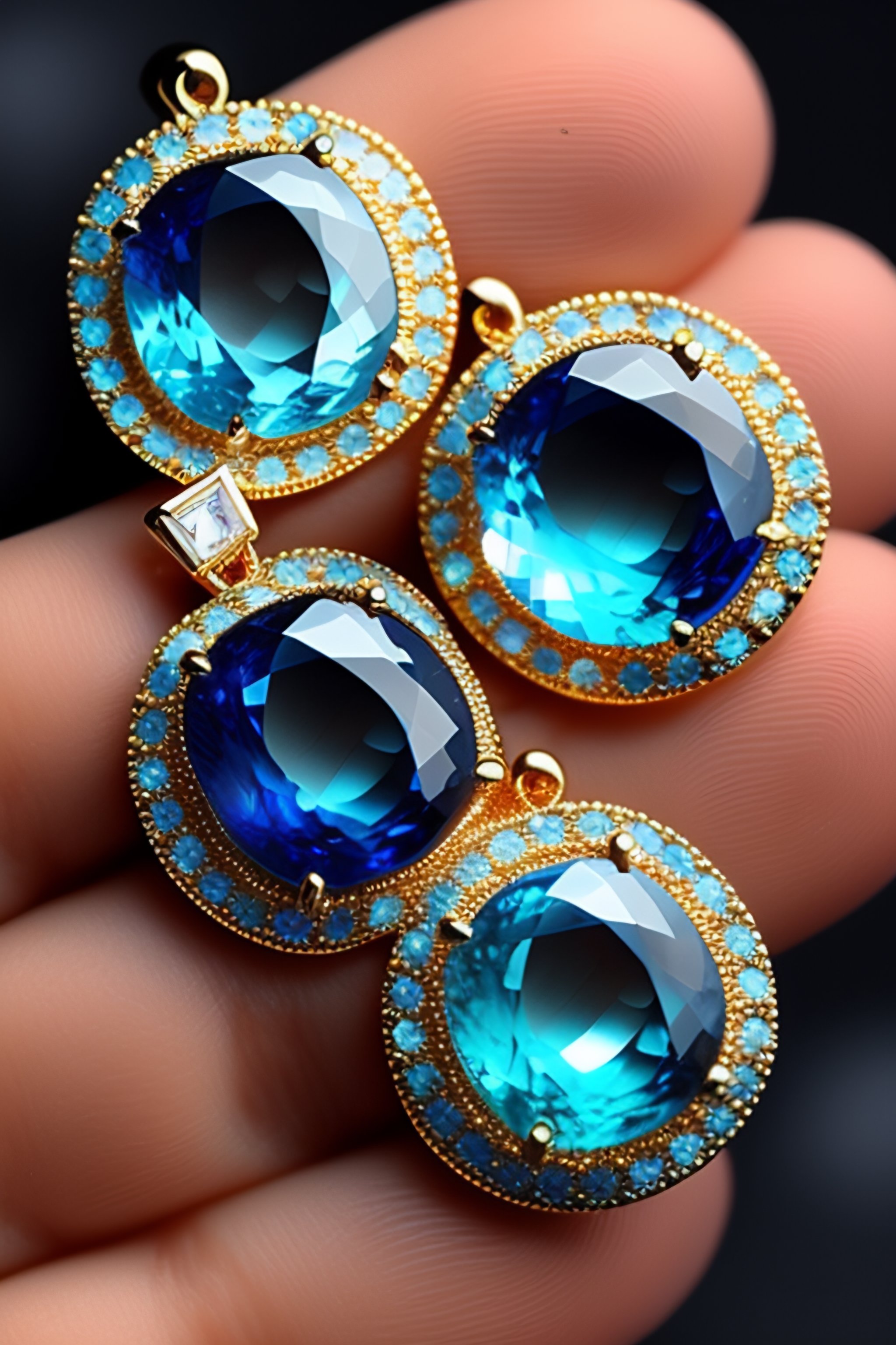 Lexica - Pendant Style: Solitaire Stone: Natural London Blue Topaz ...