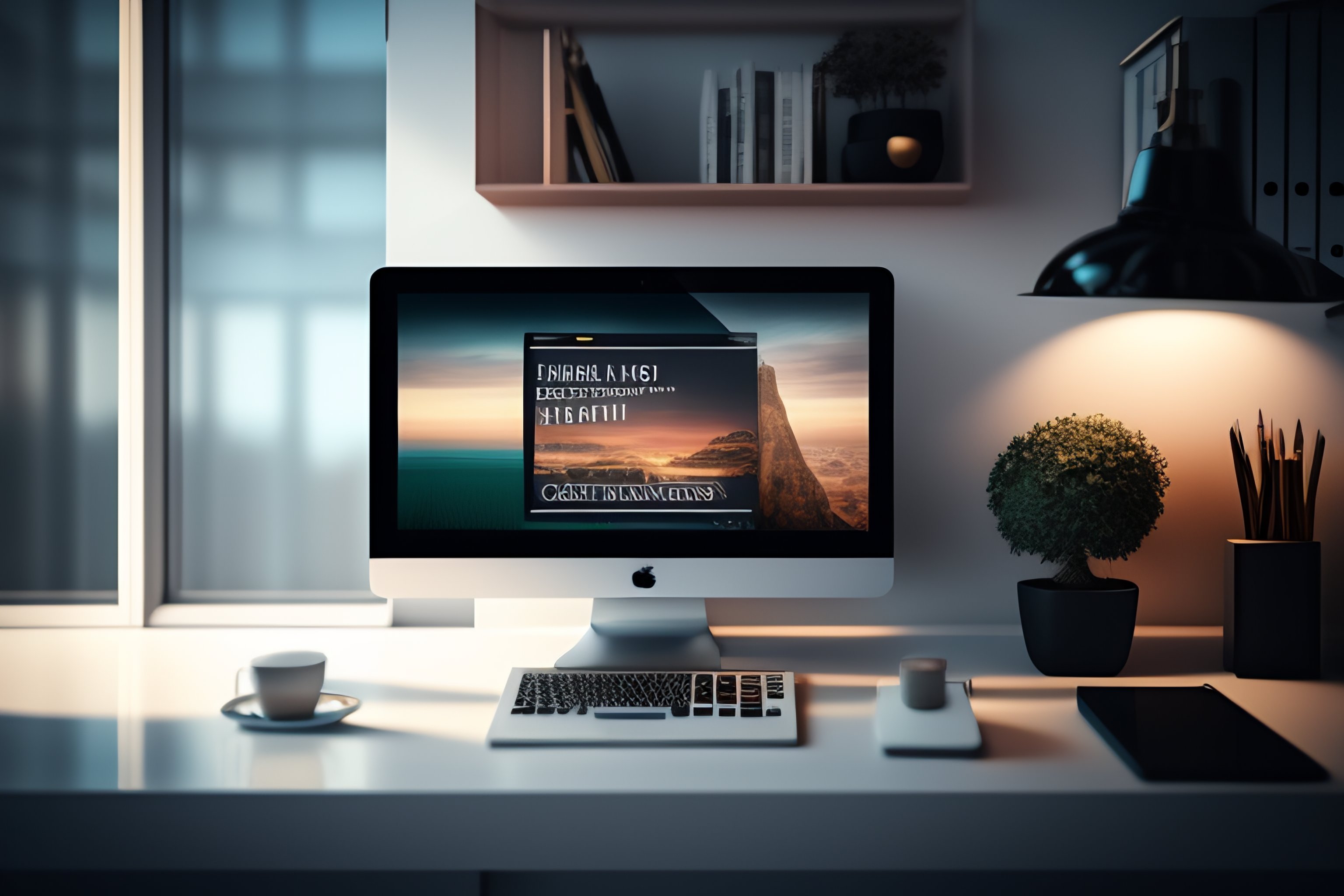 Lexica - Graphic and web designer in the office