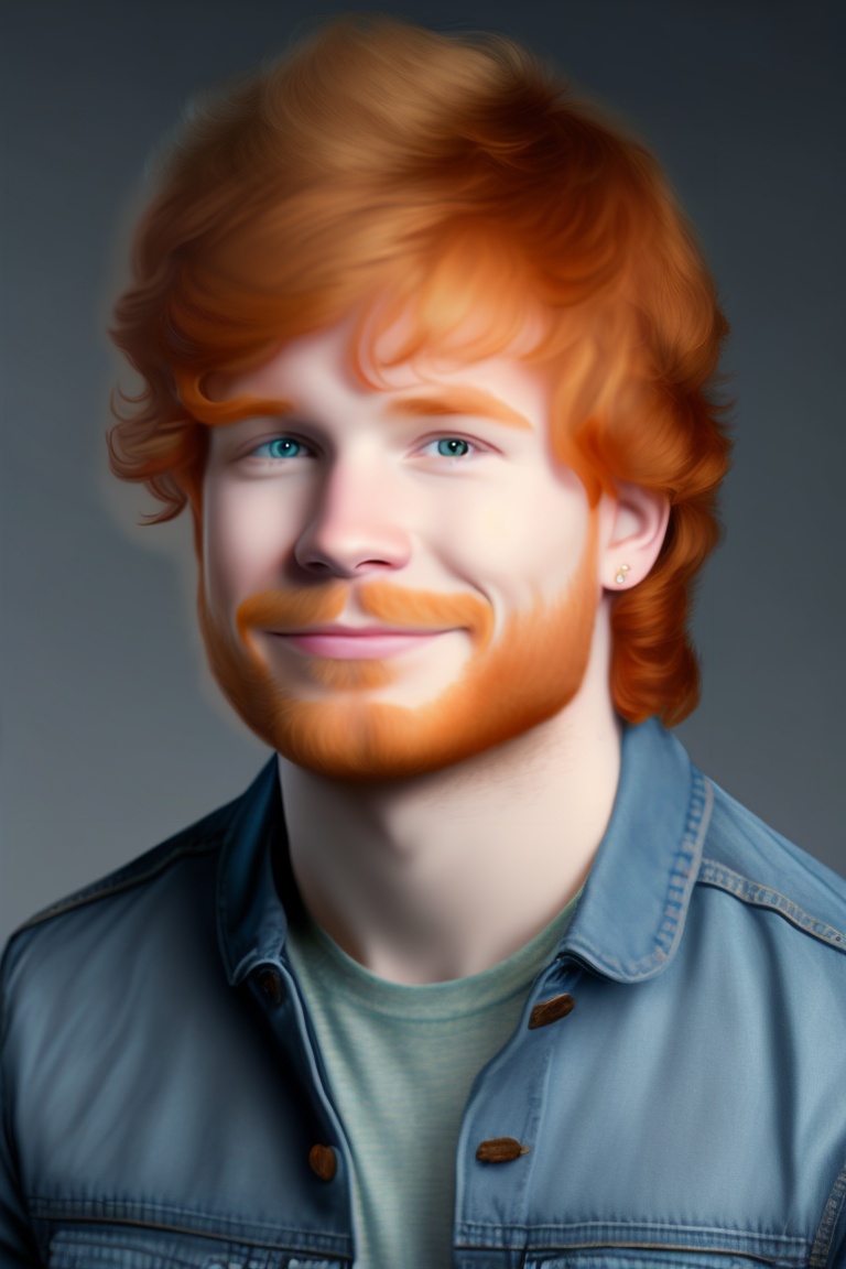 Lexica - Ed Sheeran, photorealistic