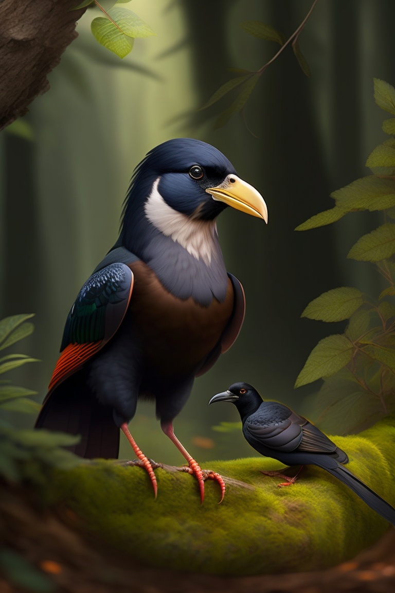 Lexica - Once upon a time, in a dense and mystical forest, there lived ...