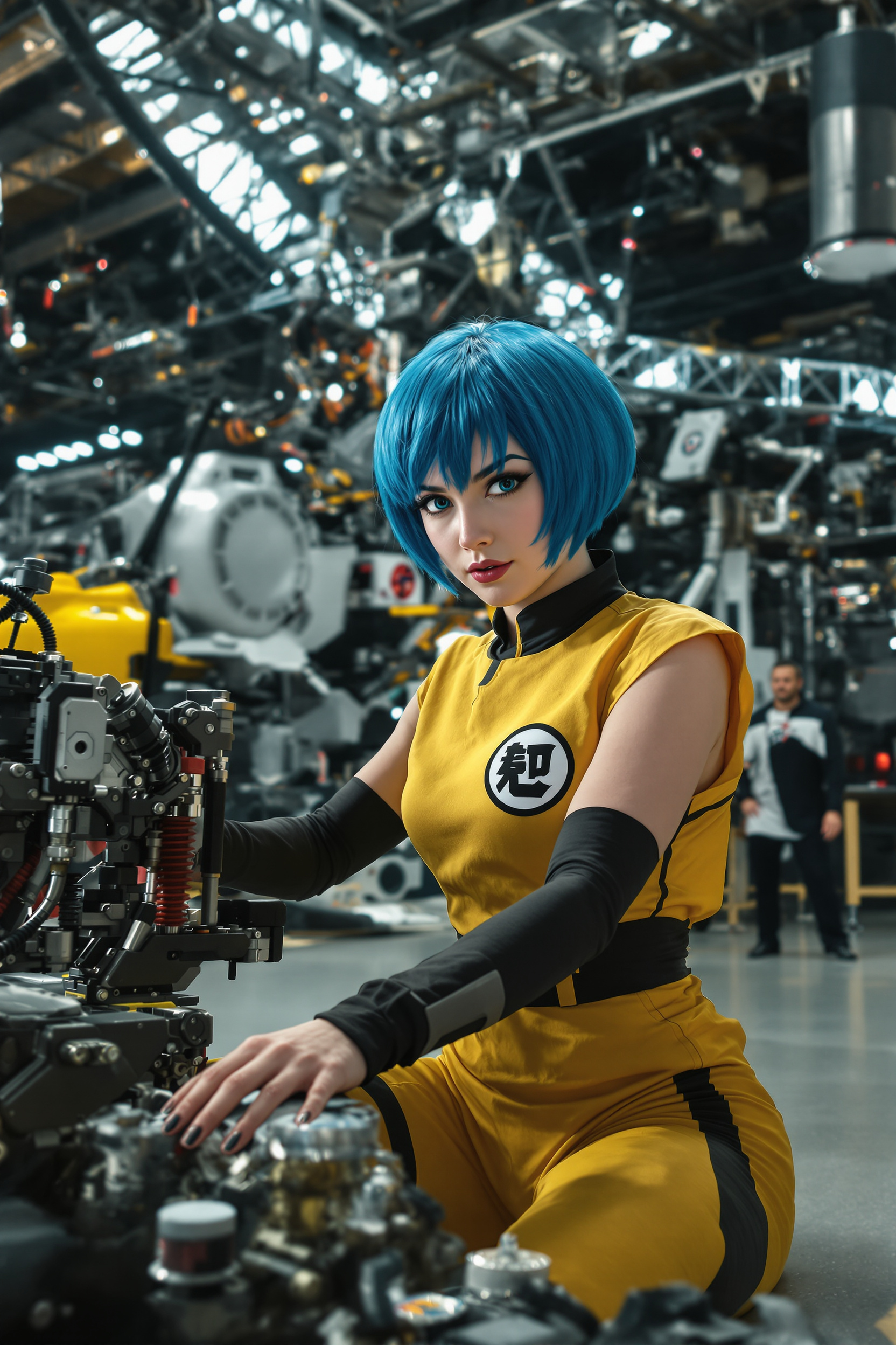 Lexica - FULL BODY... BULMA... of Dragon Ball LIVE ACTION, REAL WOMAN ...