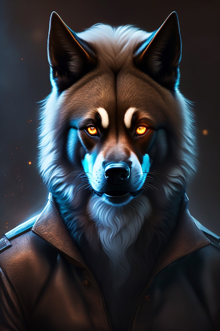 Lexica - A realistic image of Werewolf looking in front of the camera ...