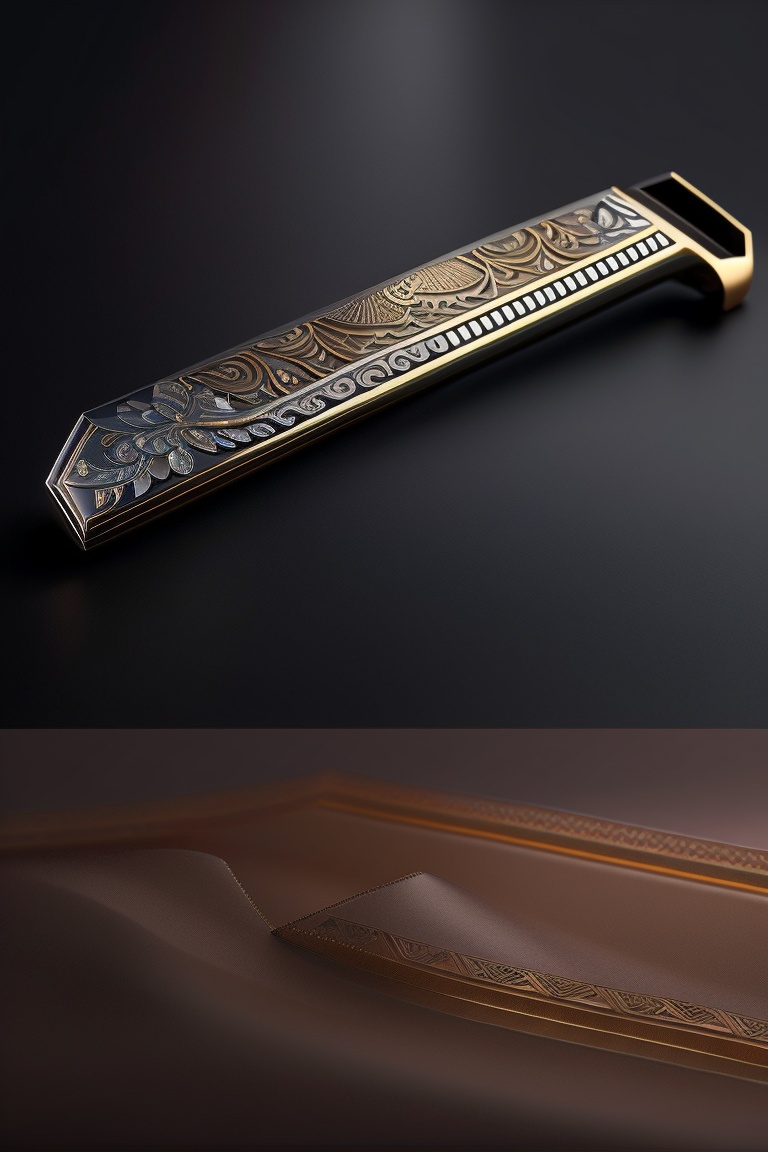 Lexica - Design: The blade itself is forged. The handle is crafted from ...