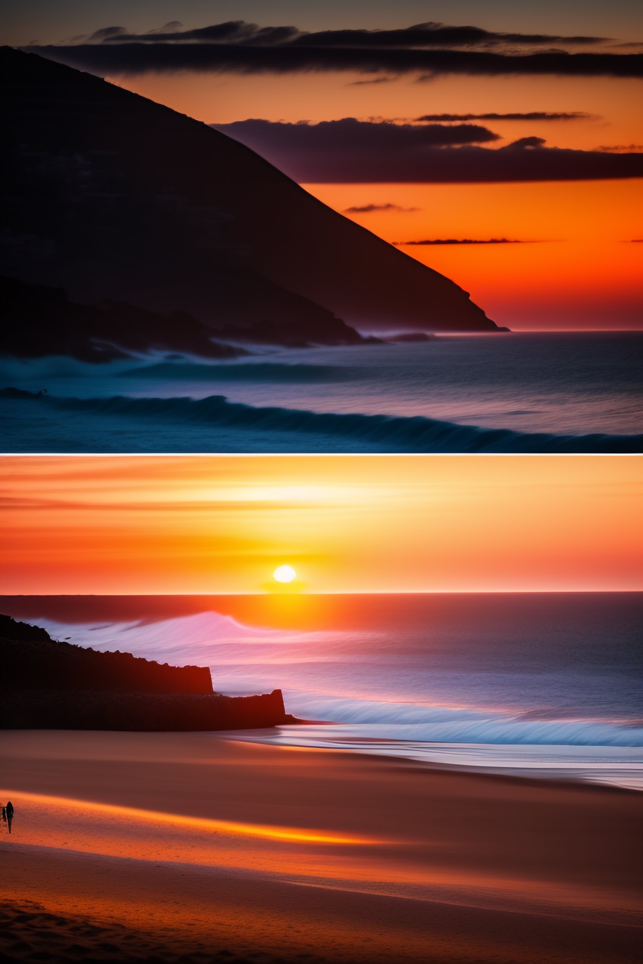 Beautiful Beach Sunset Tumblr