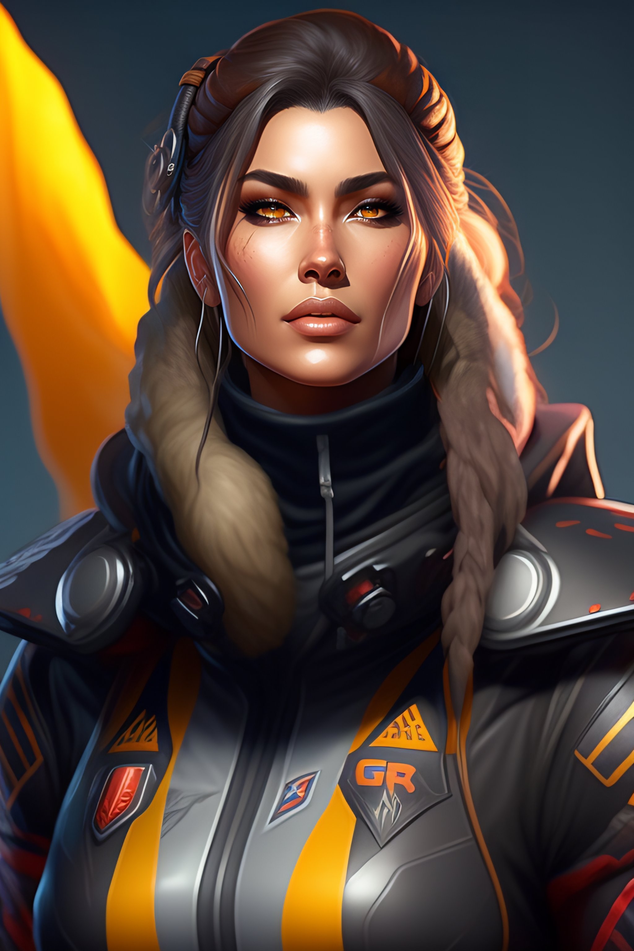 Lexica - The Long Wolf as an Apex Legends character digital ...