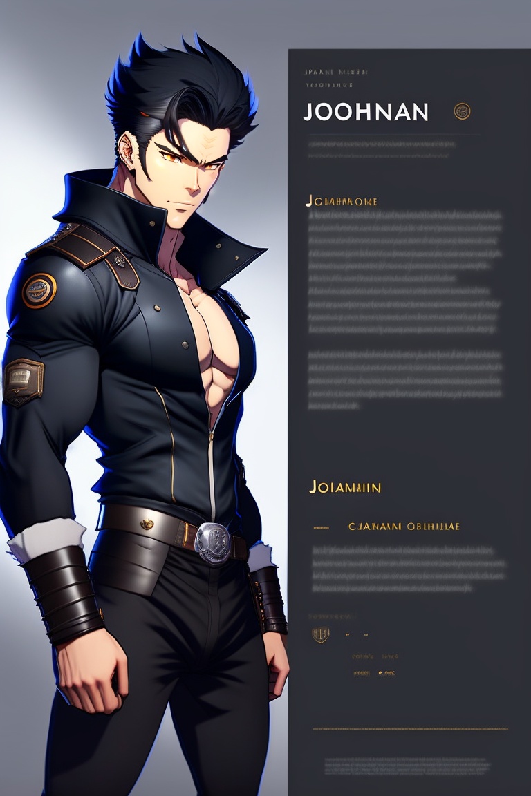Lexica - Johan Character Design: Johan is a captivating anime character ...
