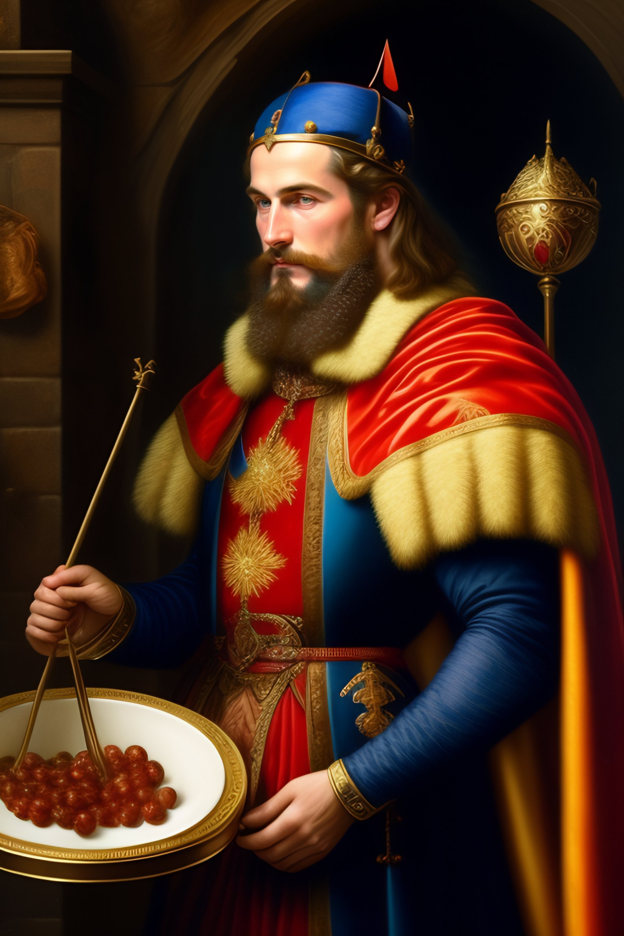 Lexica - A medieval magician wearing a turbant