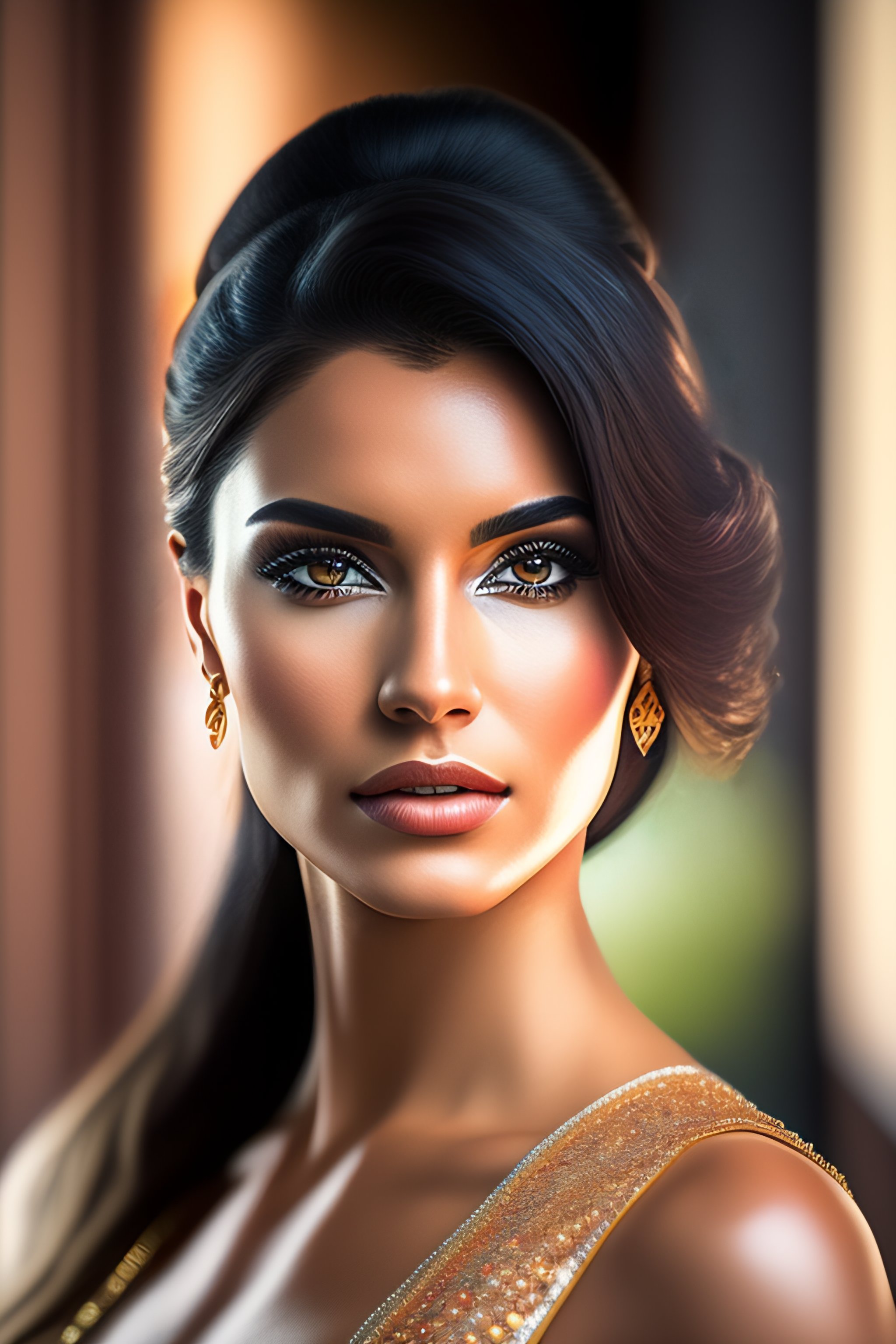 Lexica - Photo of a gorgeous young woman, sharp focus, 8k high ...