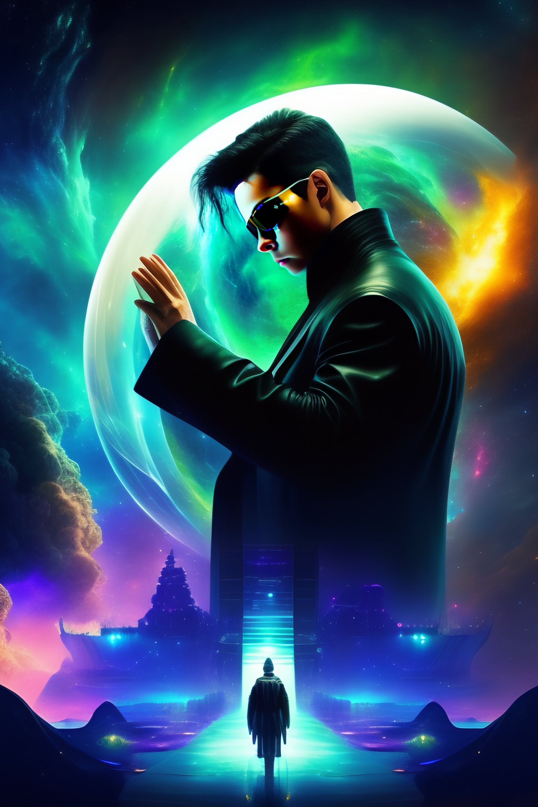 Lexica - As you enter the Matrix, you find yourself transported to a ...