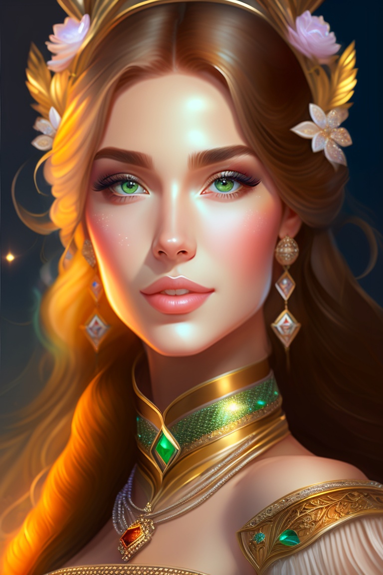 Lexica - Beautiful portrait of a gorgeous Princess, beautiful princess ...