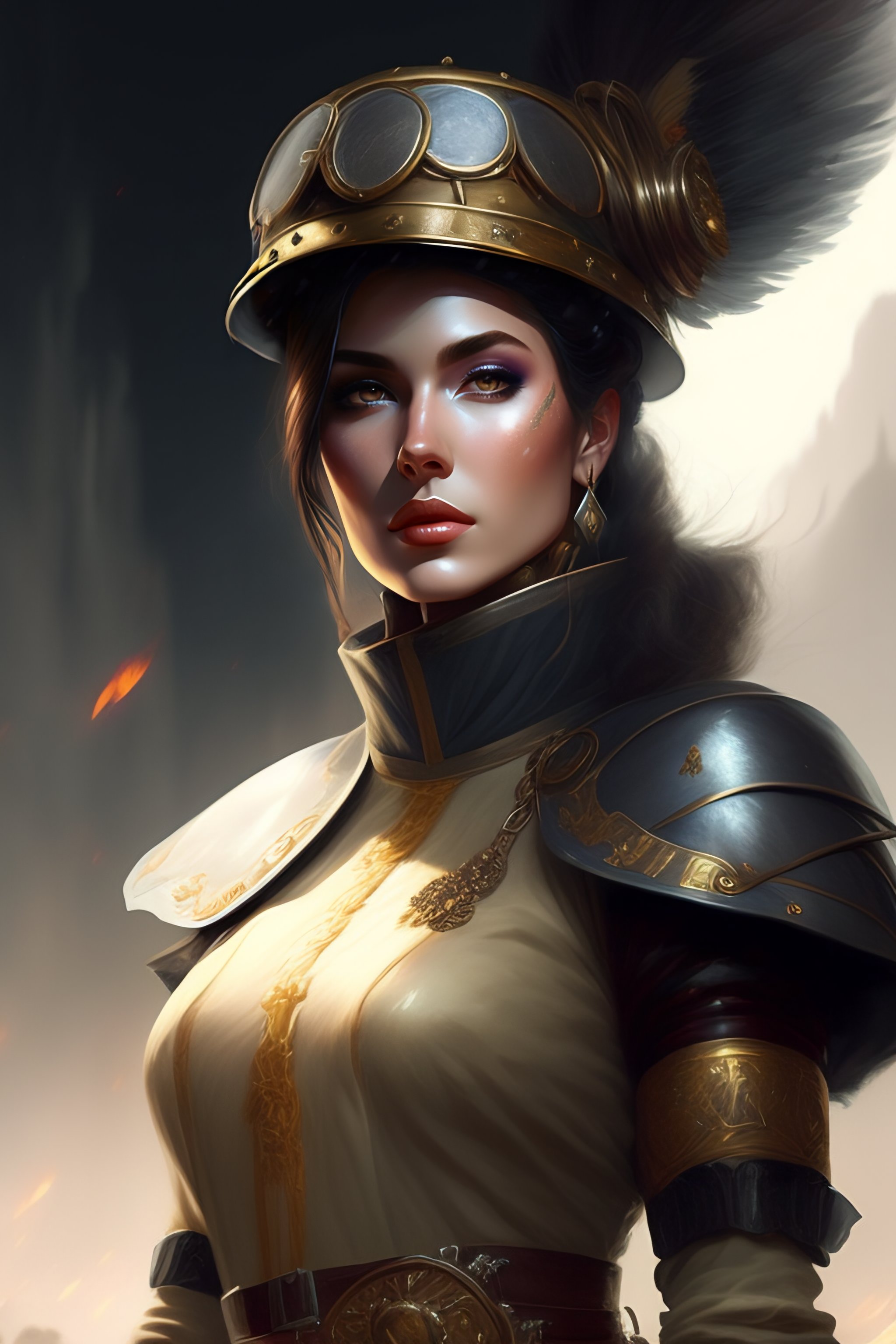 Lexica - Portrait of a warhammer peak blinders, epic, tragic, military ...