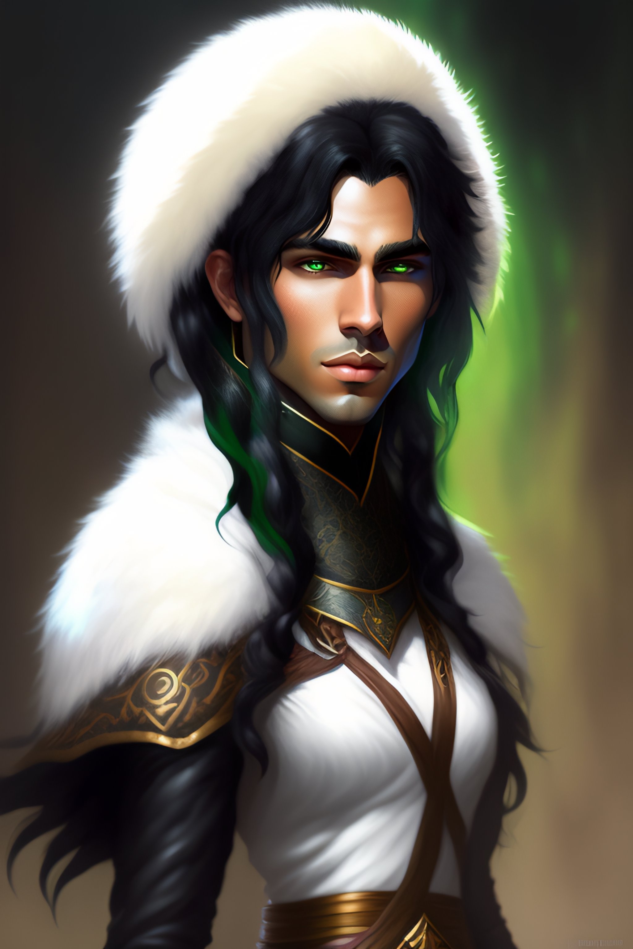 Lexica - Magic the gathering, Planeswalker, Black hair, Black and green ...