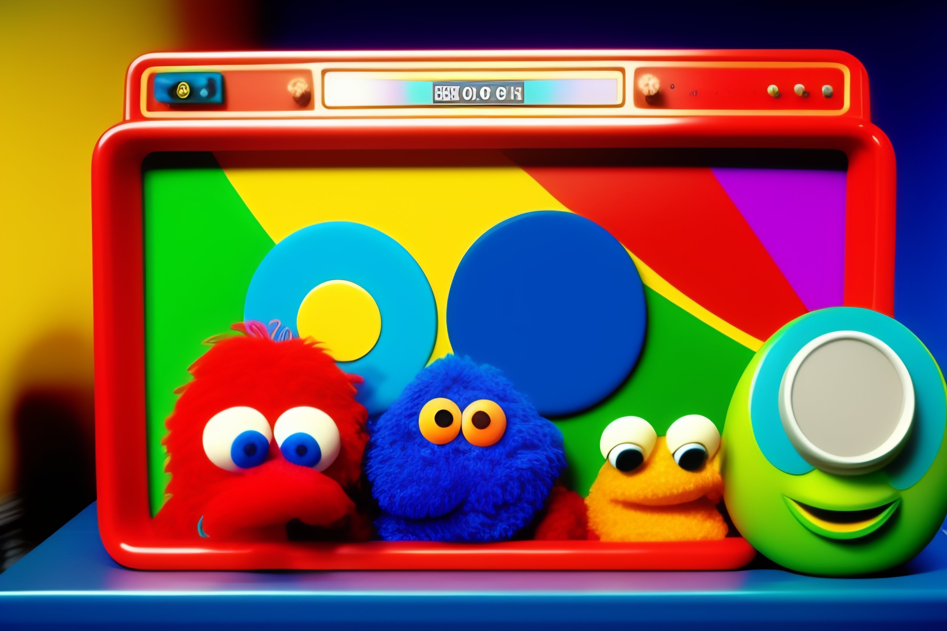 Lexica - 1971 children's Saturday morning TV show, RGB tv lines ...