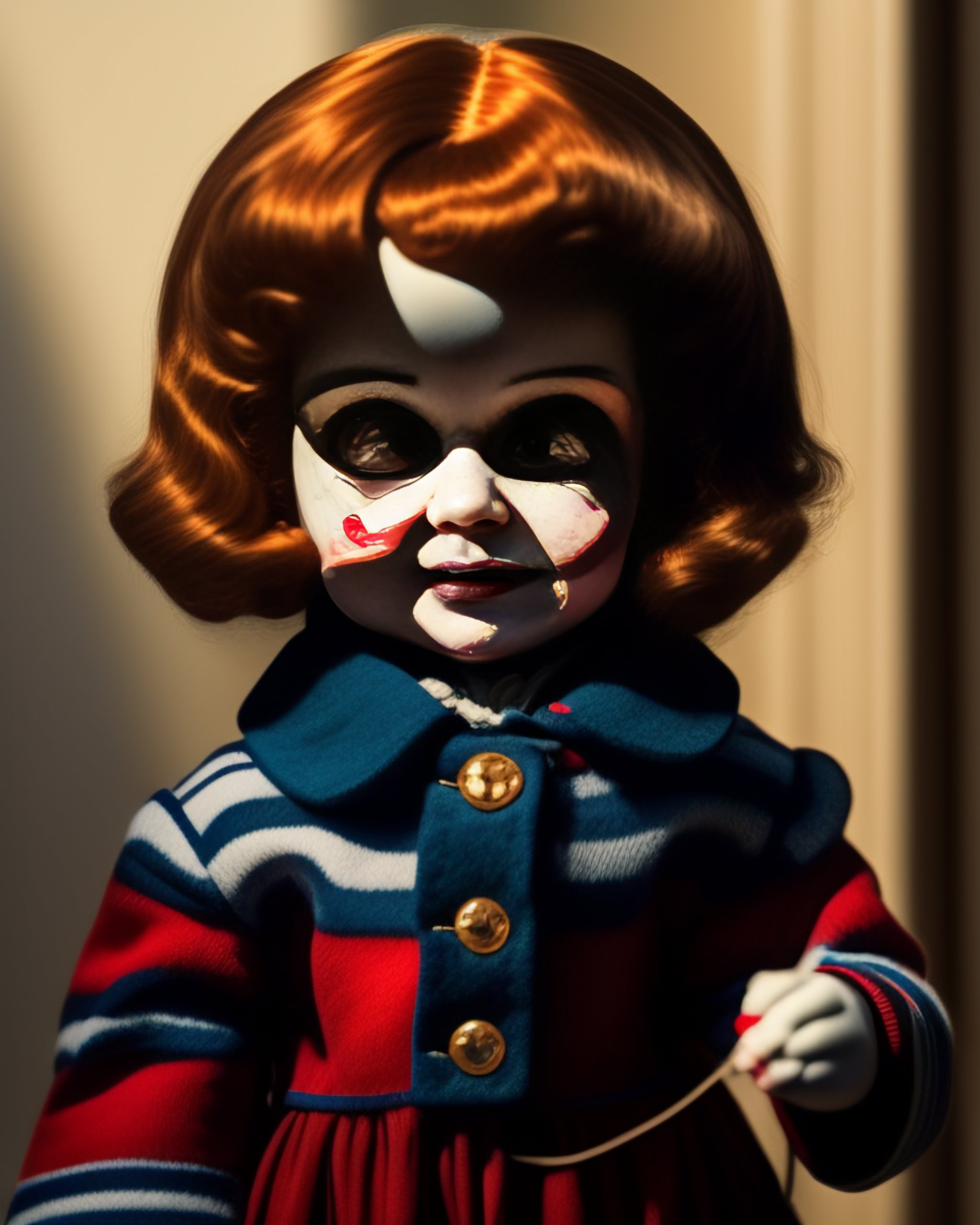 Lexica - Paranormal possesed ventriloquist doll staring at your soul ...