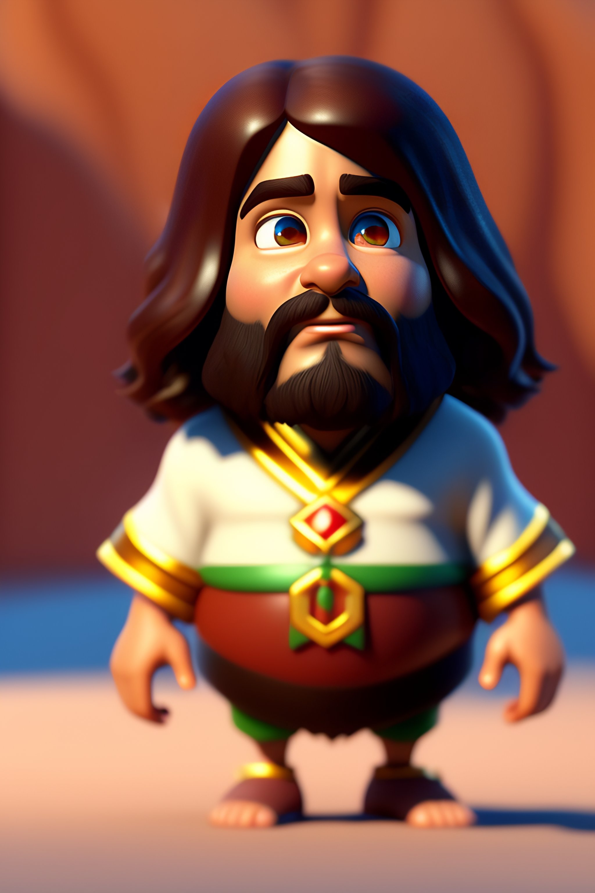 Lexica - Jesus christ as a pixar disney character caricature cute from ...