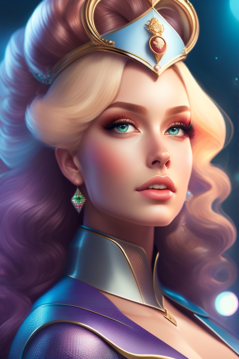 Lexica - ADVERTISING ART DIRECTOR, FUTURISTIC, PRINCESS DISNEY