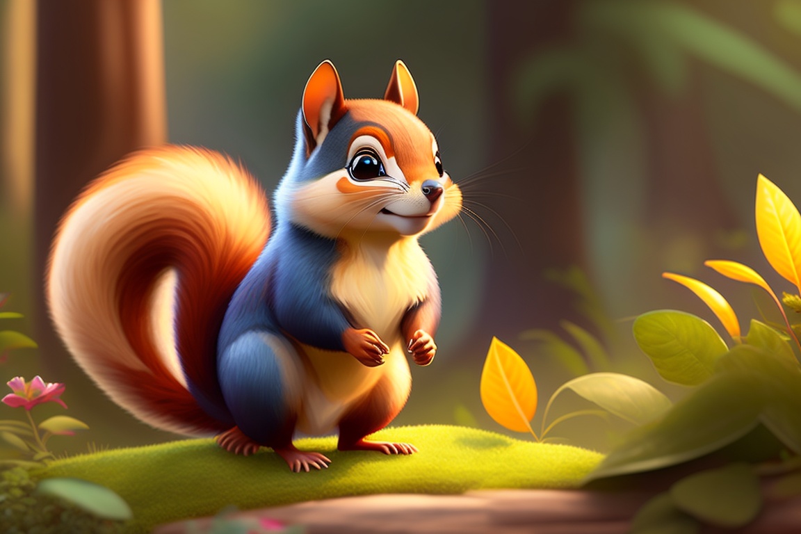 Squirrel Cartoon Disney