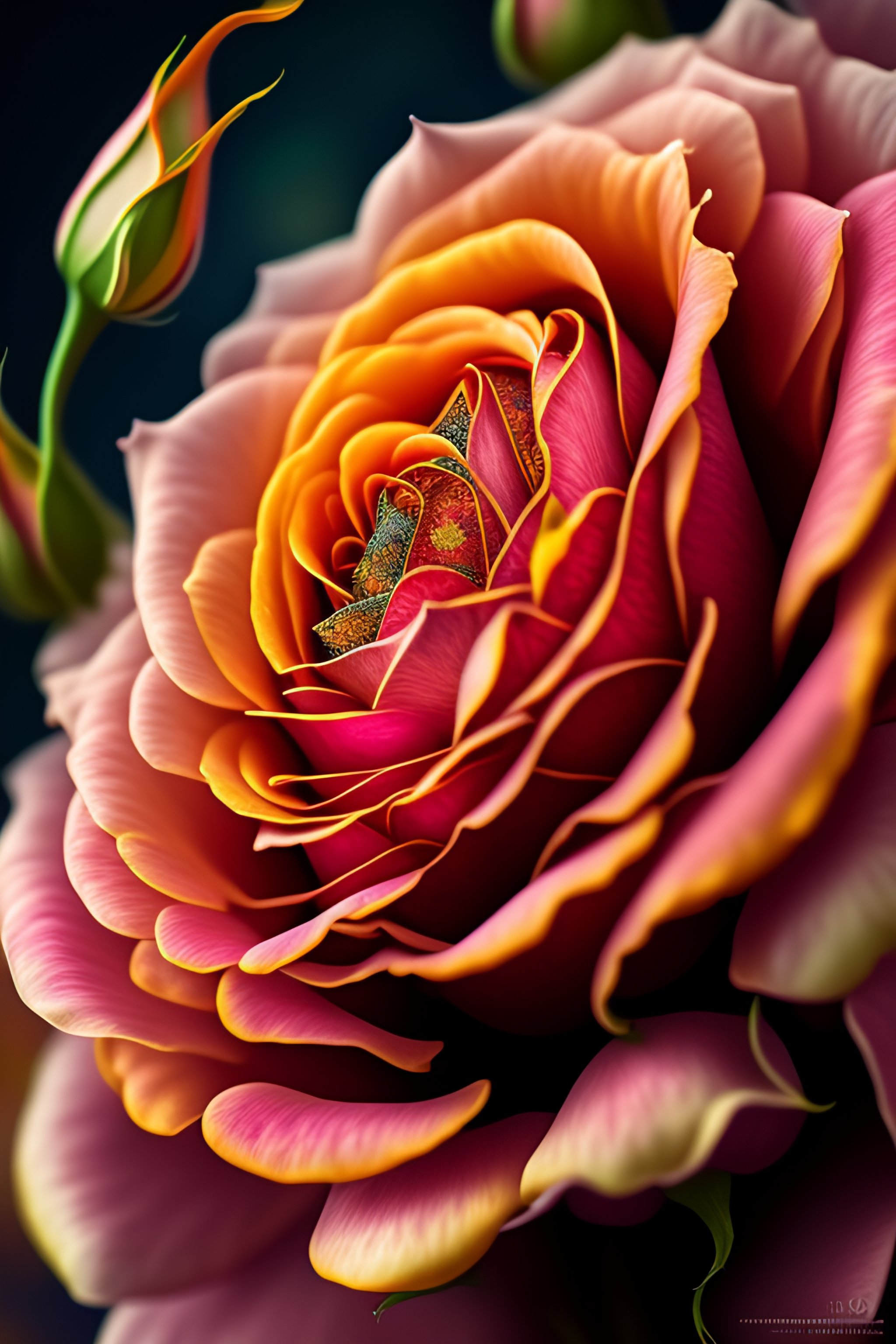 Lexica - An ultra hd detailed painting of many different types of roses ...