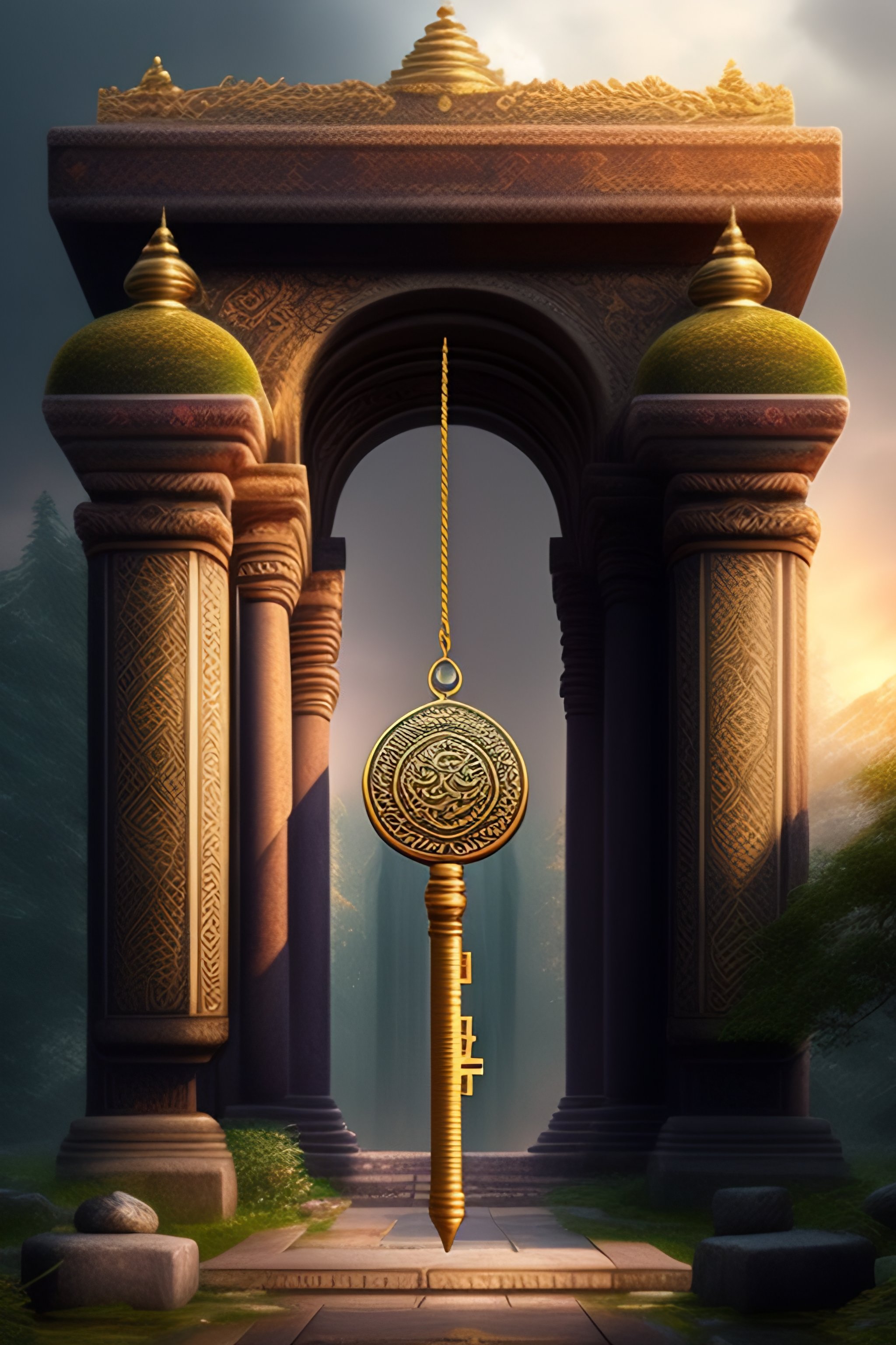 Lexica - Ancient key to a temple
