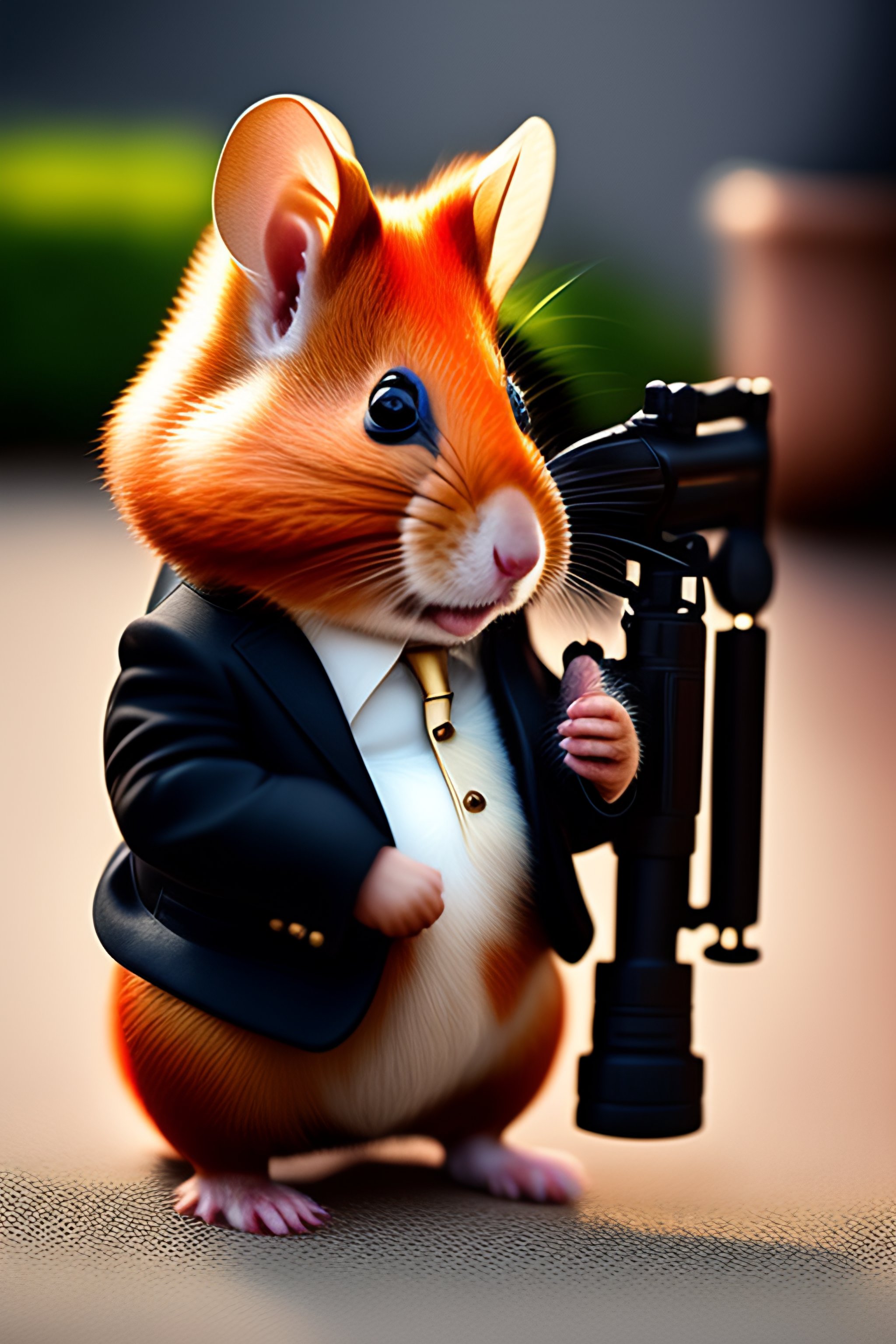 Squirrel With Bazooka