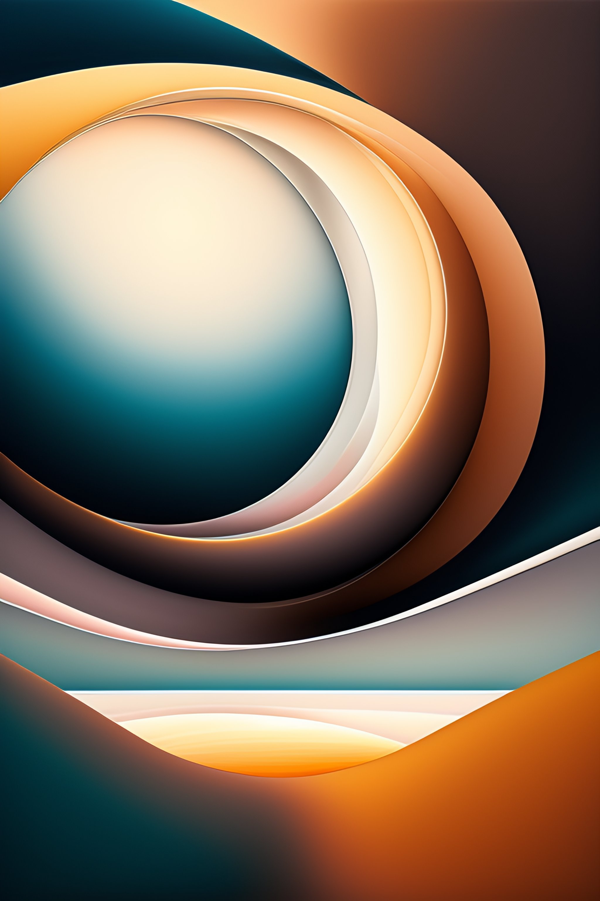 Lexica - The abstract painting artistic flat illustration by by patrick ...