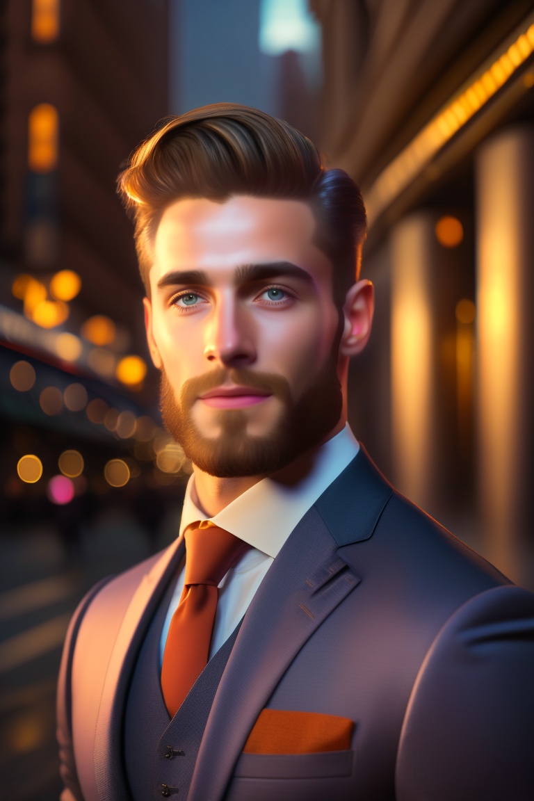 Lexica - Handsome bearded young man, passionate look, cinematic ... Lexica - Handsome bearded young man, passionate look, cinematic ...