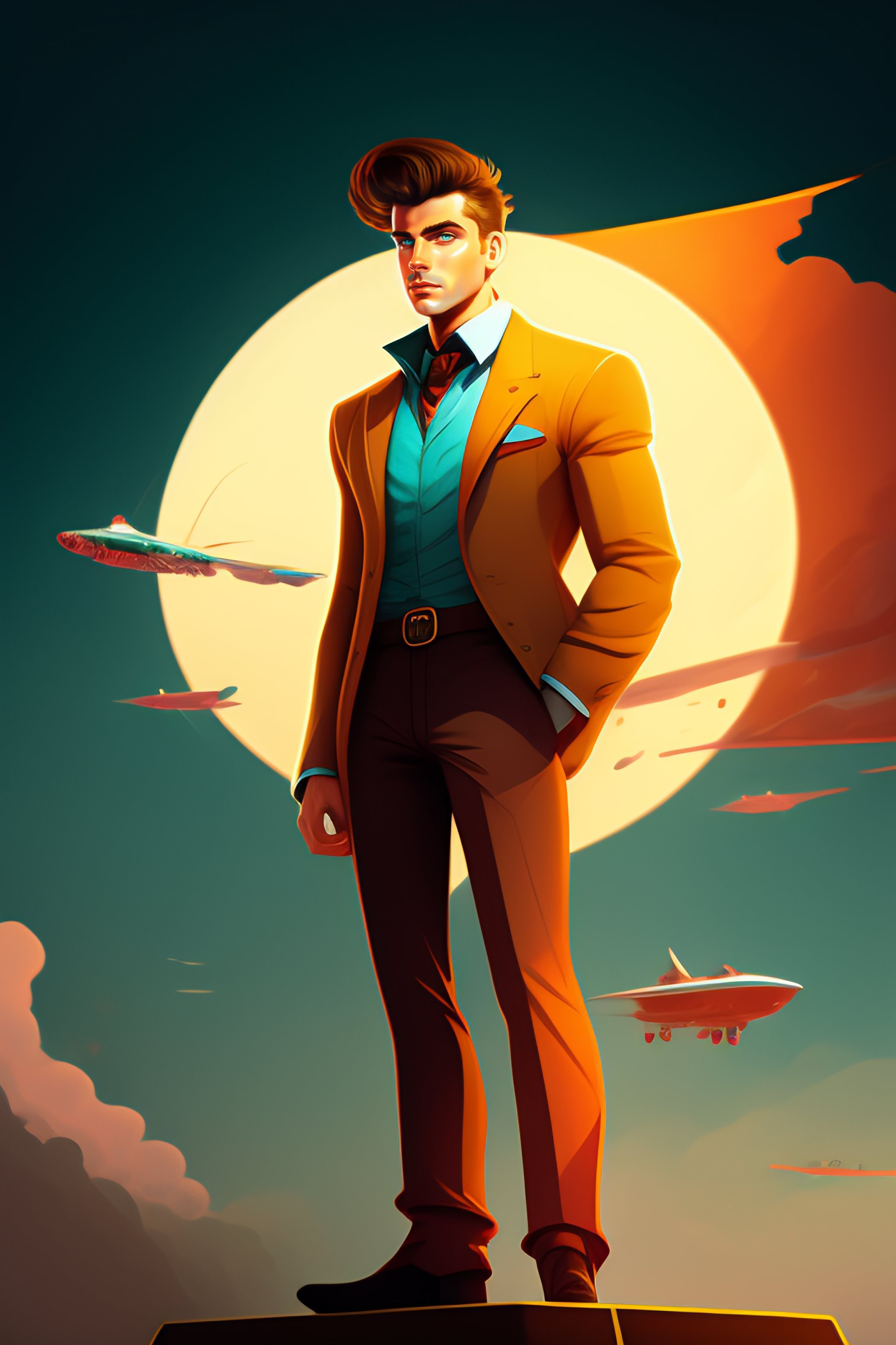 Lexica - Full-length masterpiece fullbody emotional portrait of ...