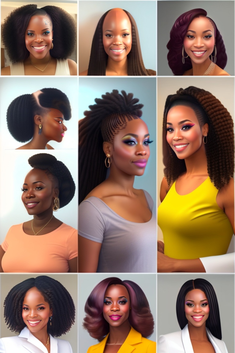 Lexica - Visualize a powerful image of a diverse group of women with ...