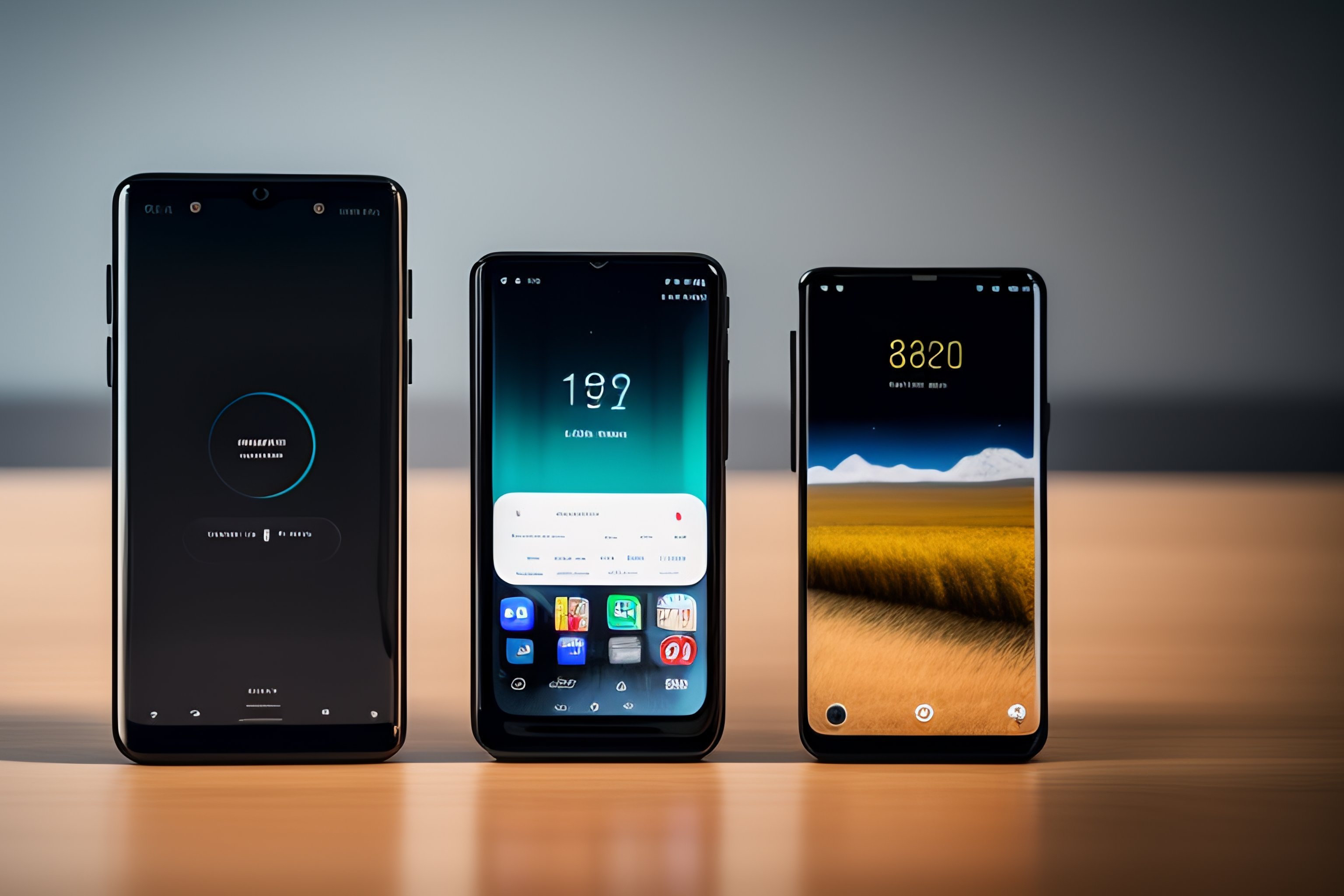 Lexica - Three phones with cash apps