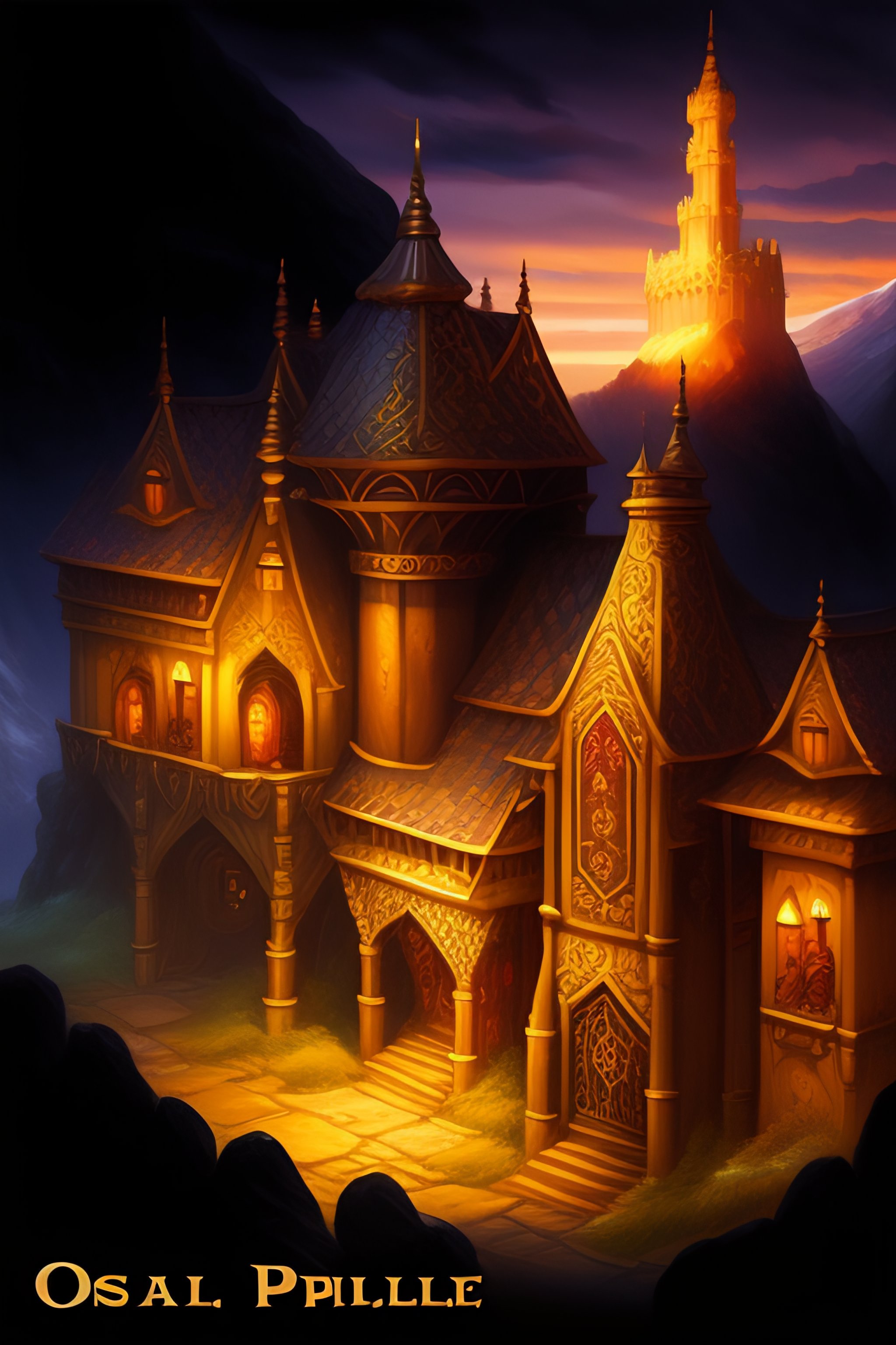 Lexica - A OSR RPG dwarven palace in the hills