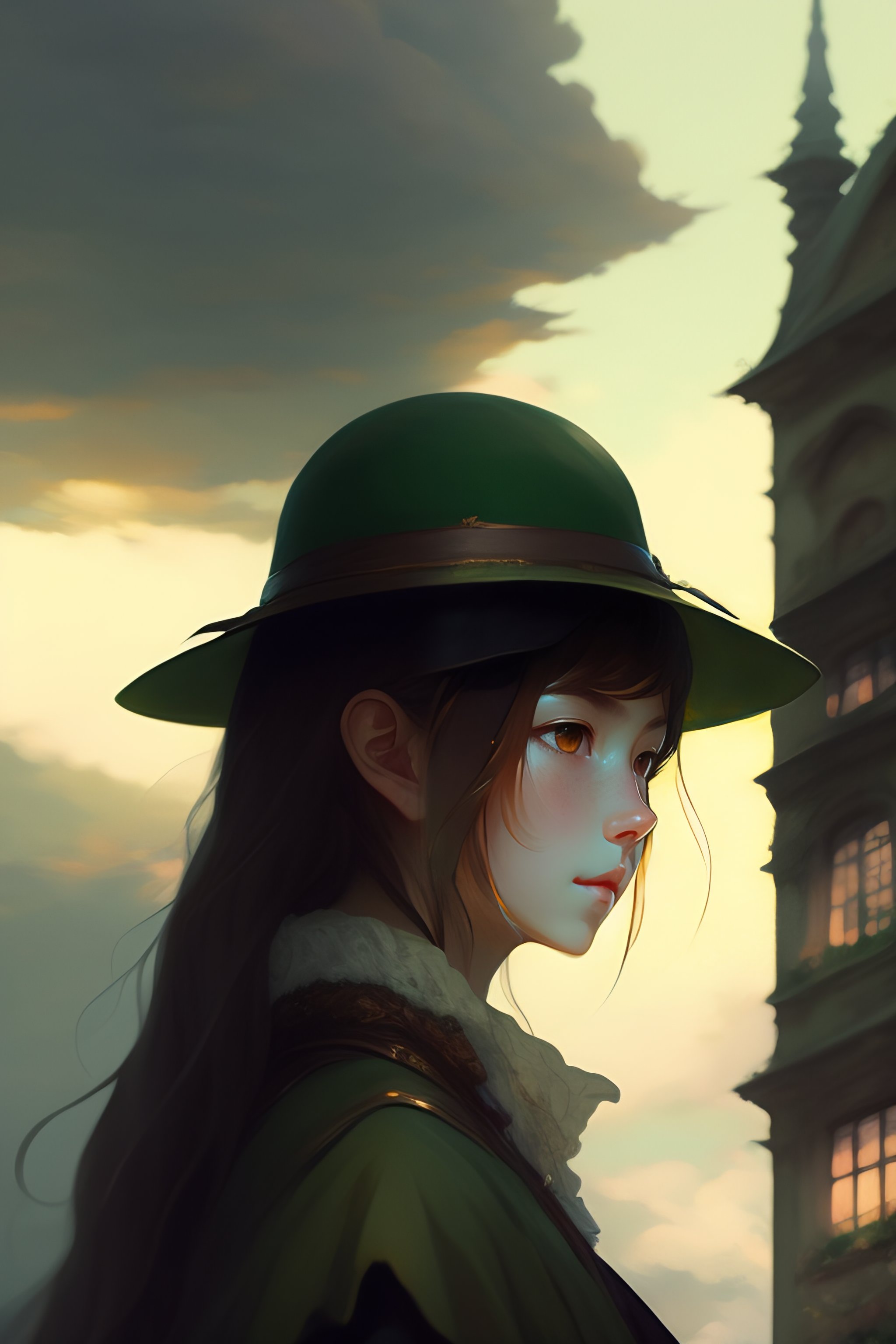 Lexica - Model baroque oil painting snufkin cloudy sky background ln ...