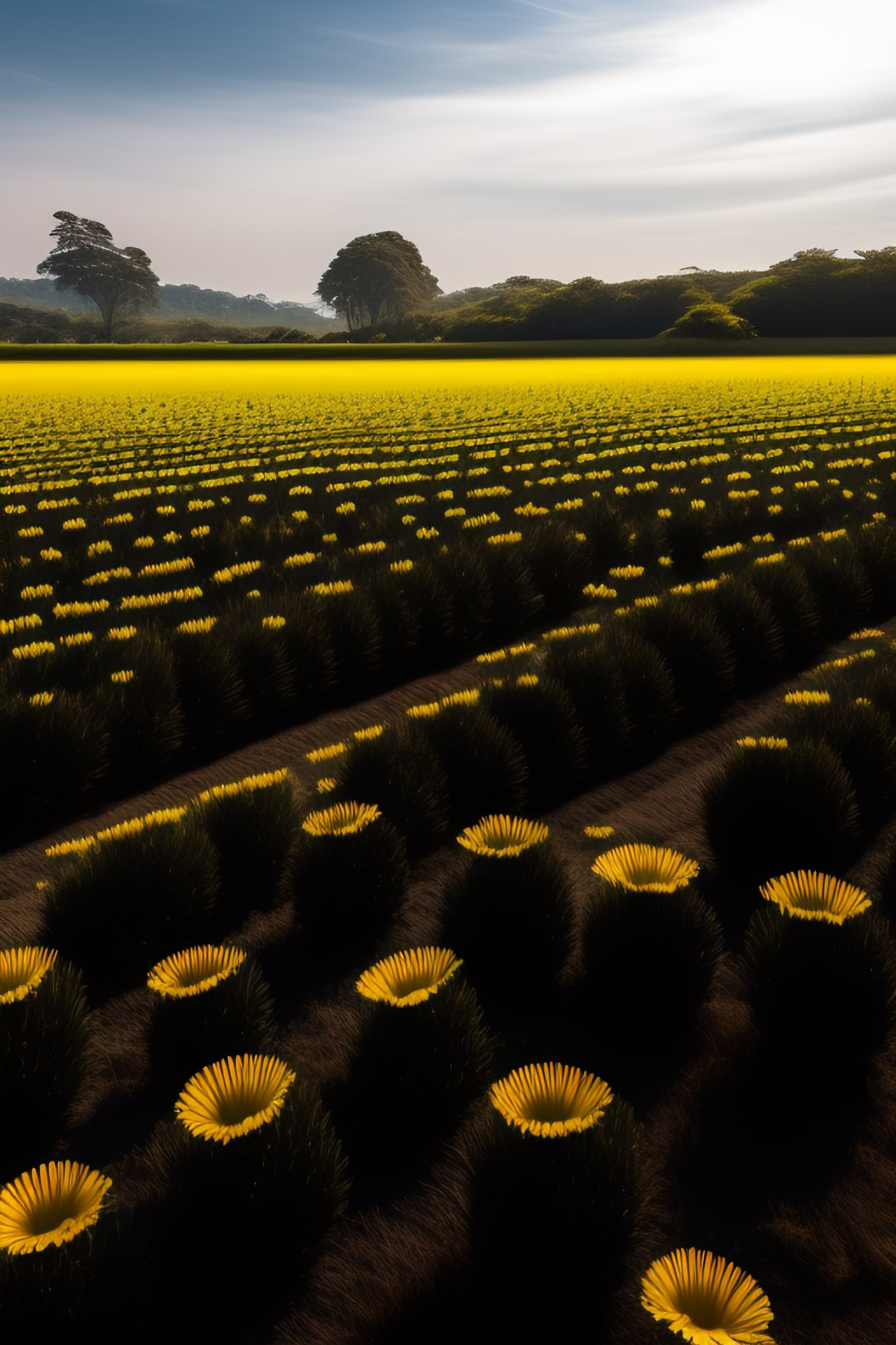 Lexica - A field of black roses