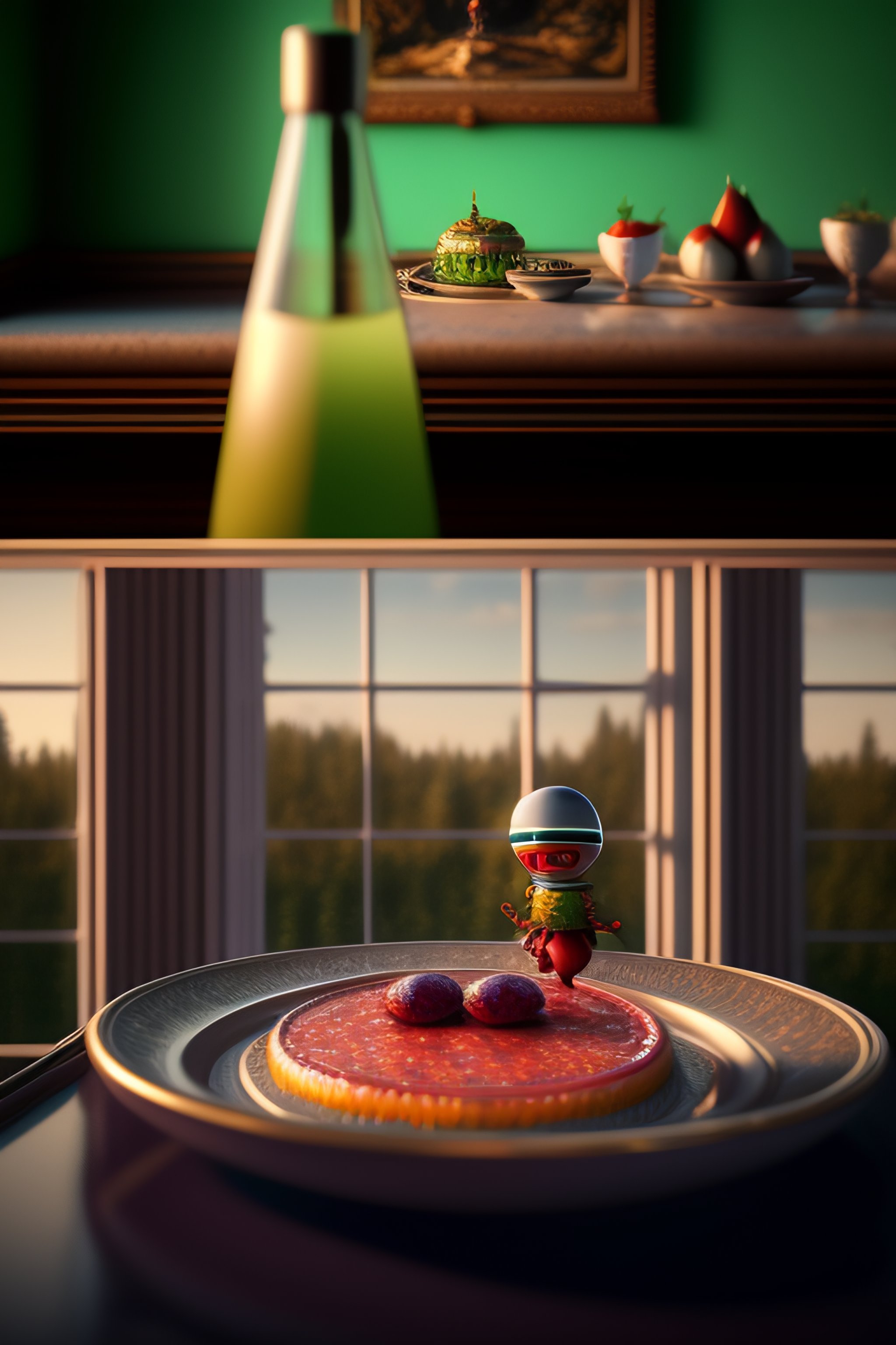 Lexica - Hyper realistic detailed image of a happy pepe the frog and ...