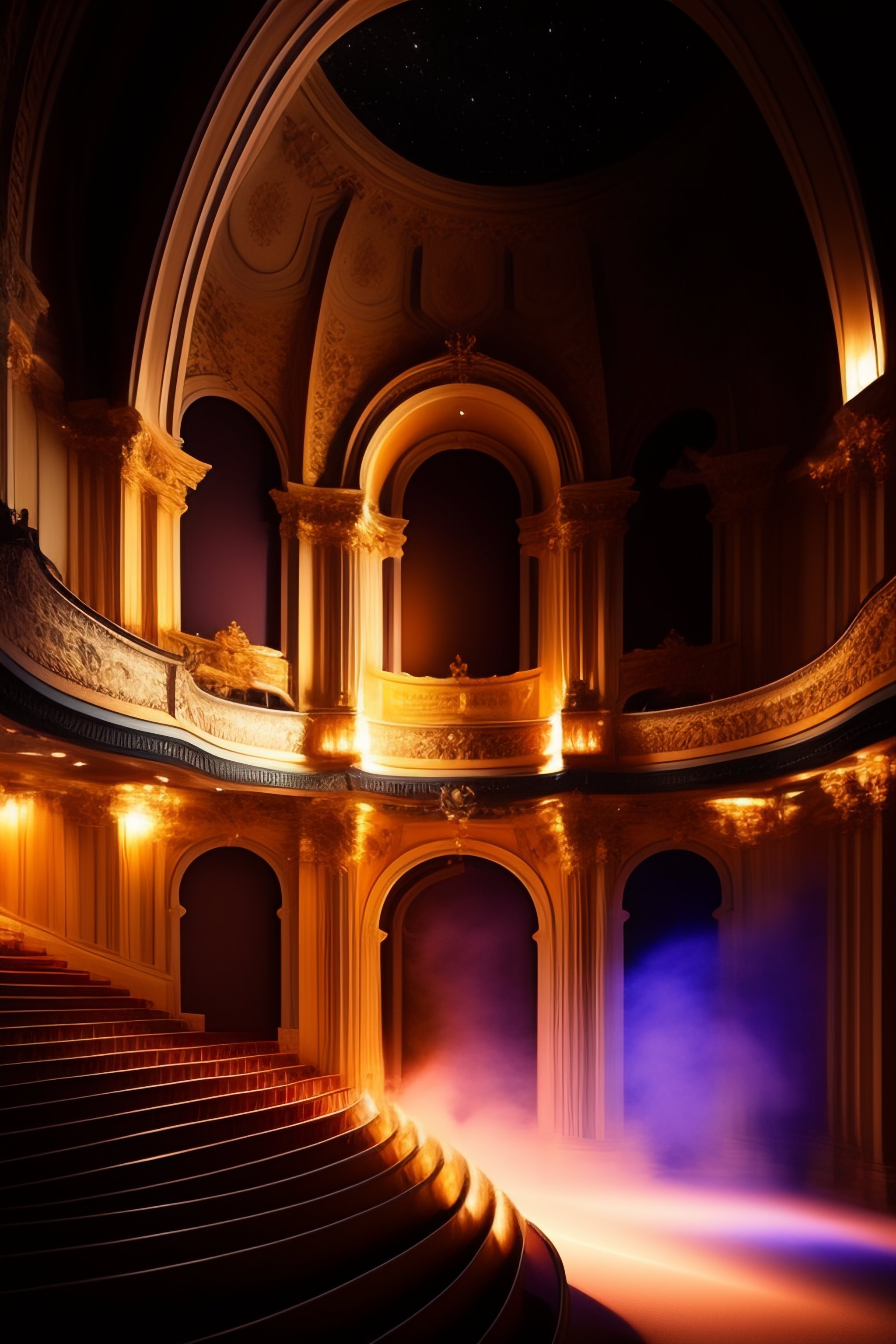 Lexica - French baroque space opera theater diffuse ethereal