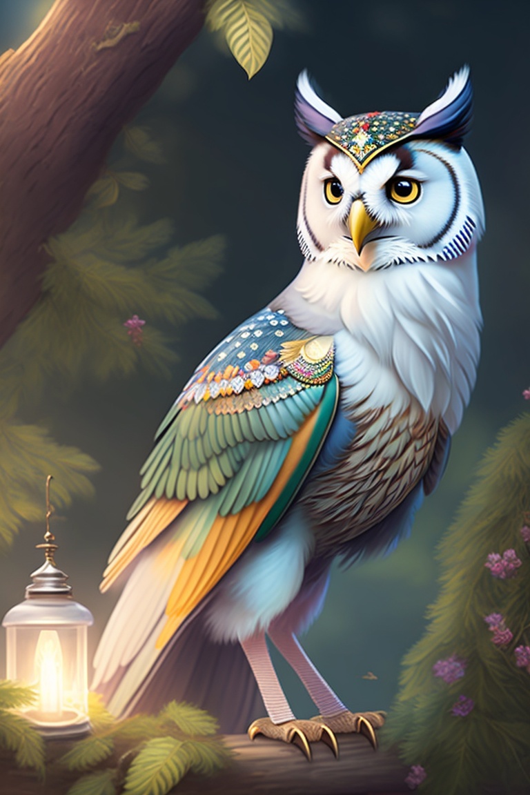 Lexica - A wise old owl shared stories of ancient times, a mischievous ...