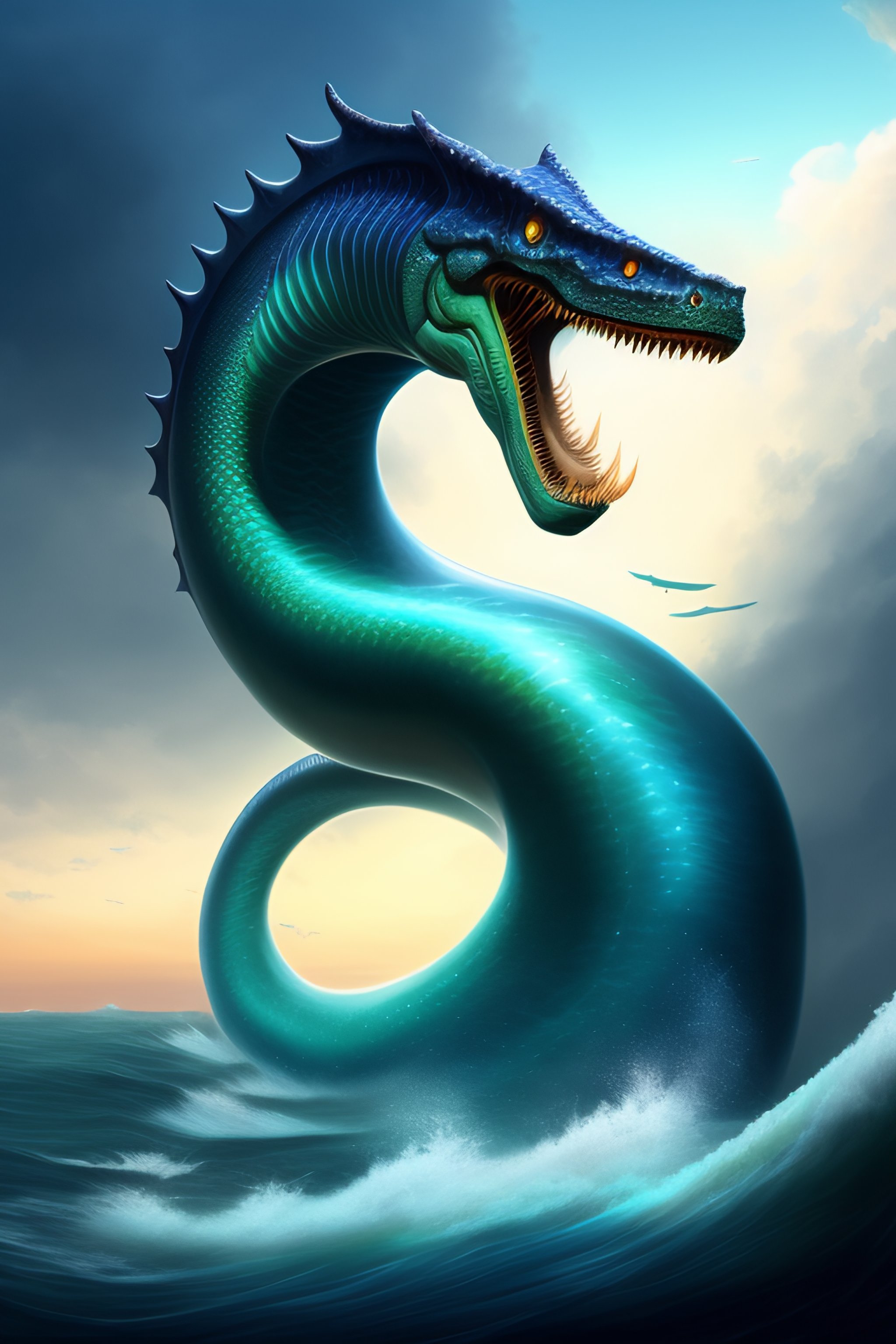 Giant Sea Snake
