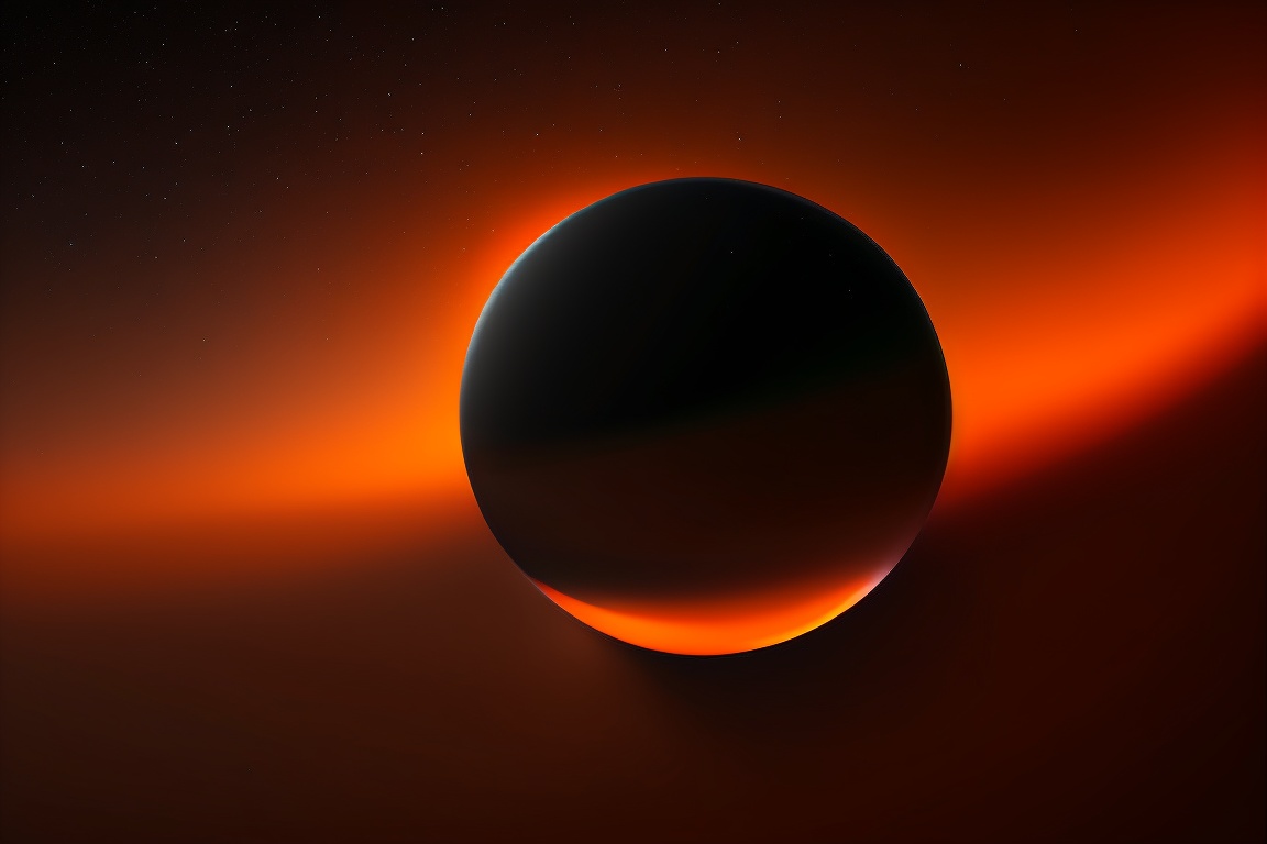 Lexica - Orange, black fading into black background gradient abstract ...