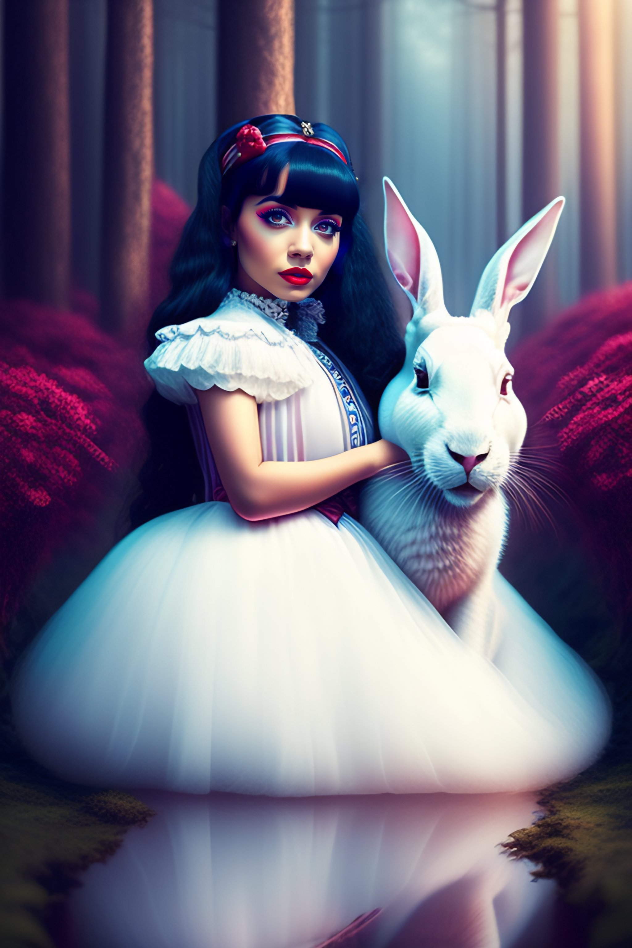 Lexica - Melanie martinez, alice in wonderland, horror, forest, fog ...