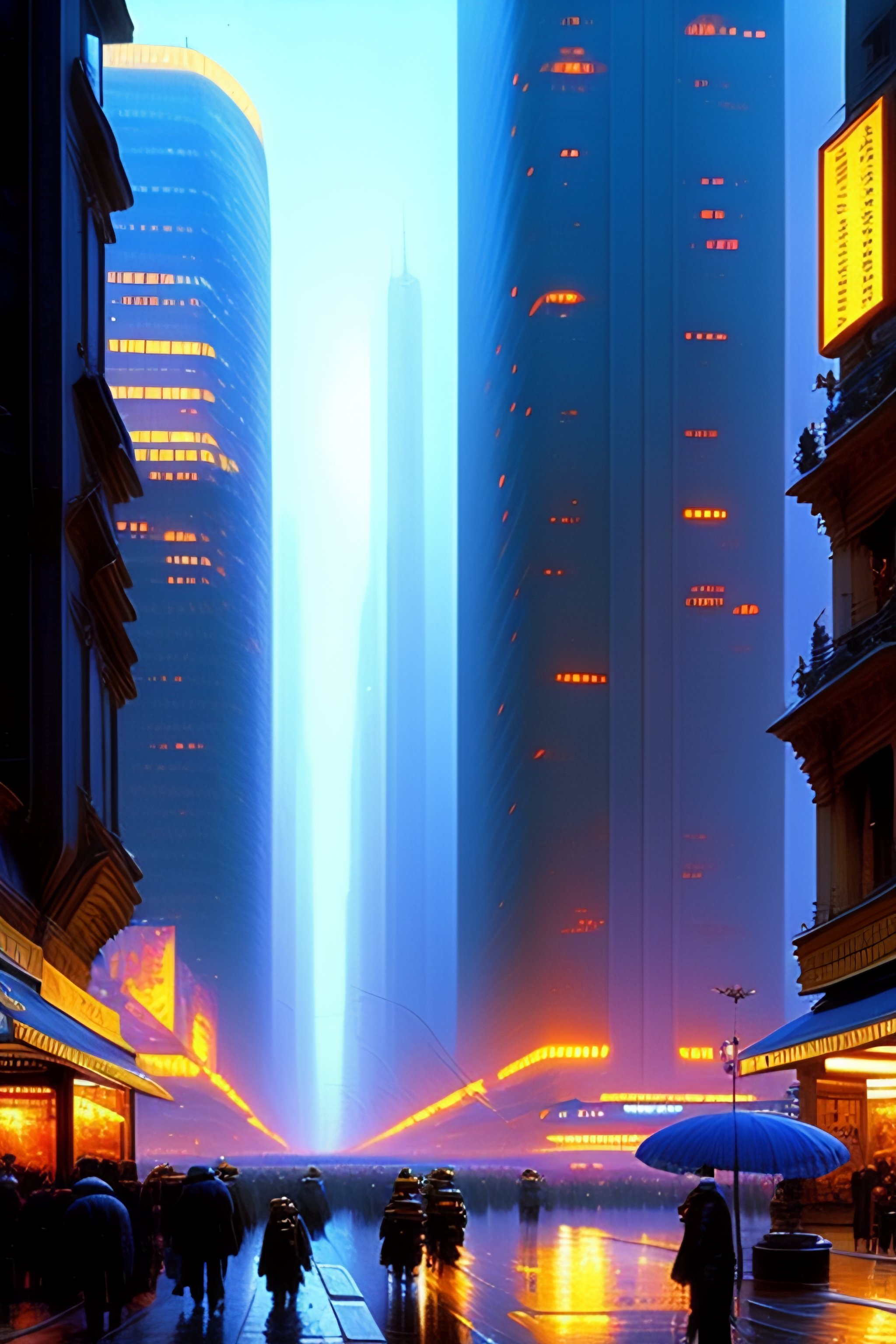 Lexica - Street cyberpunk city, hyperrealism, futurism, no blur, 4k ...