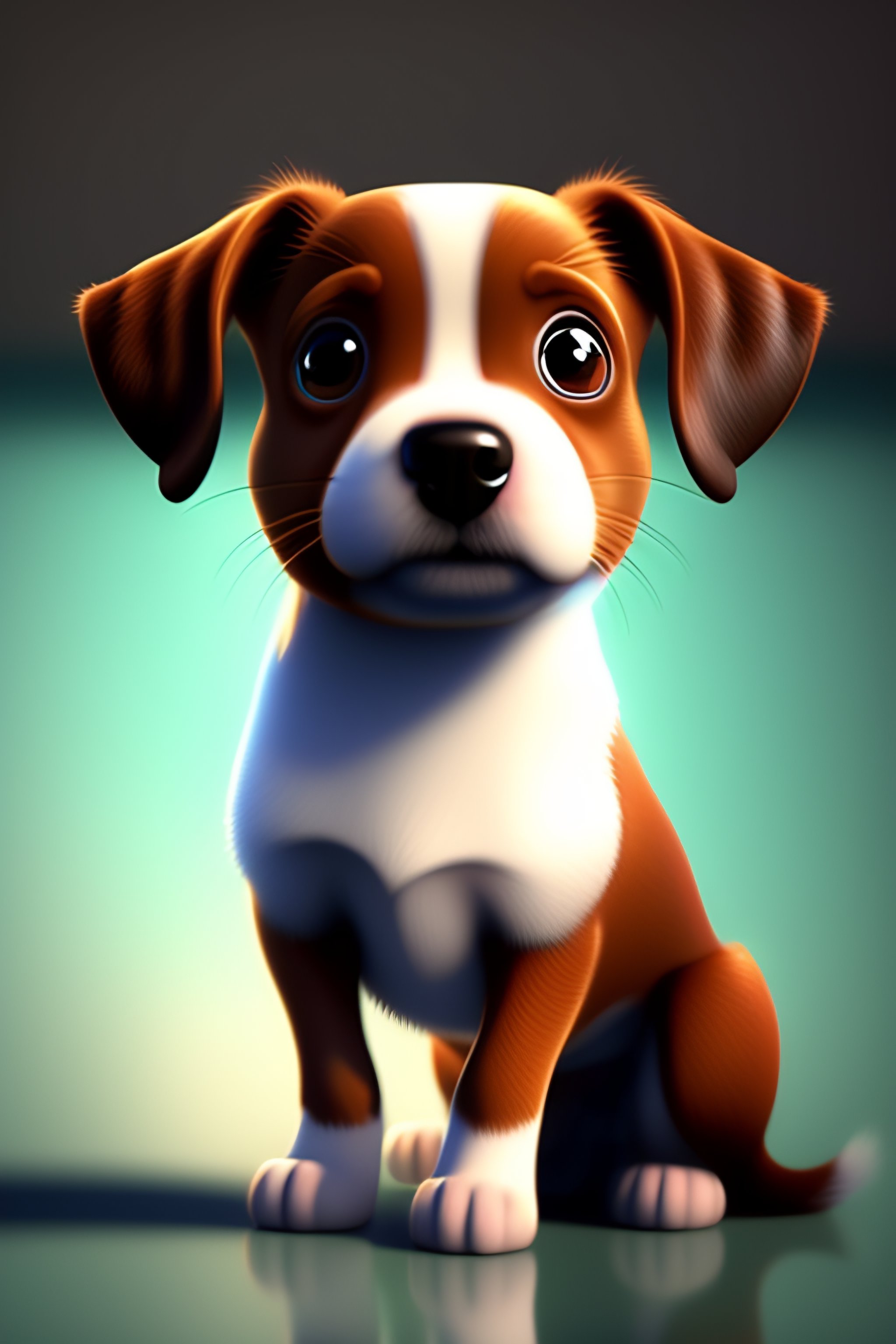 Lexica - Dog maltese Pixar style