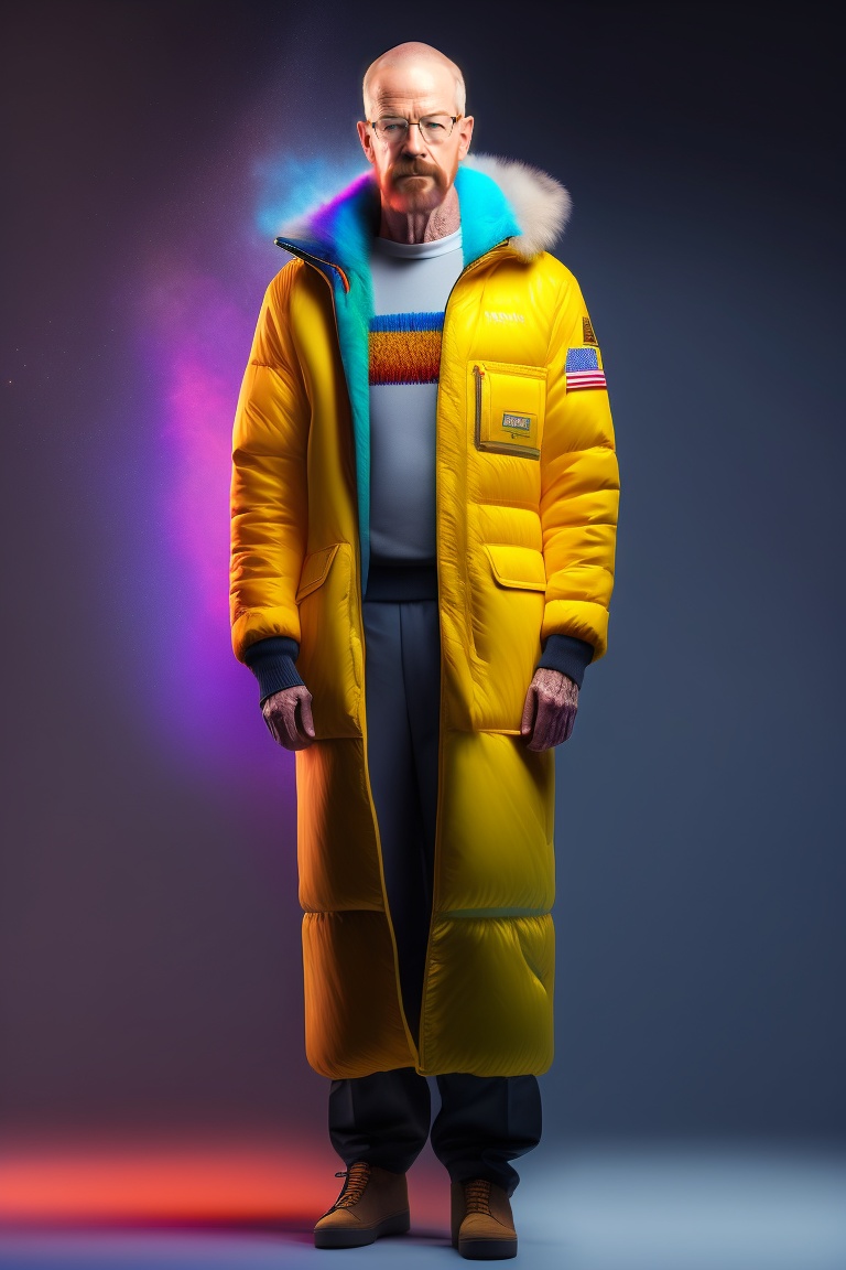Lexica - Full body photo of walter white, 4k, vibrant colors