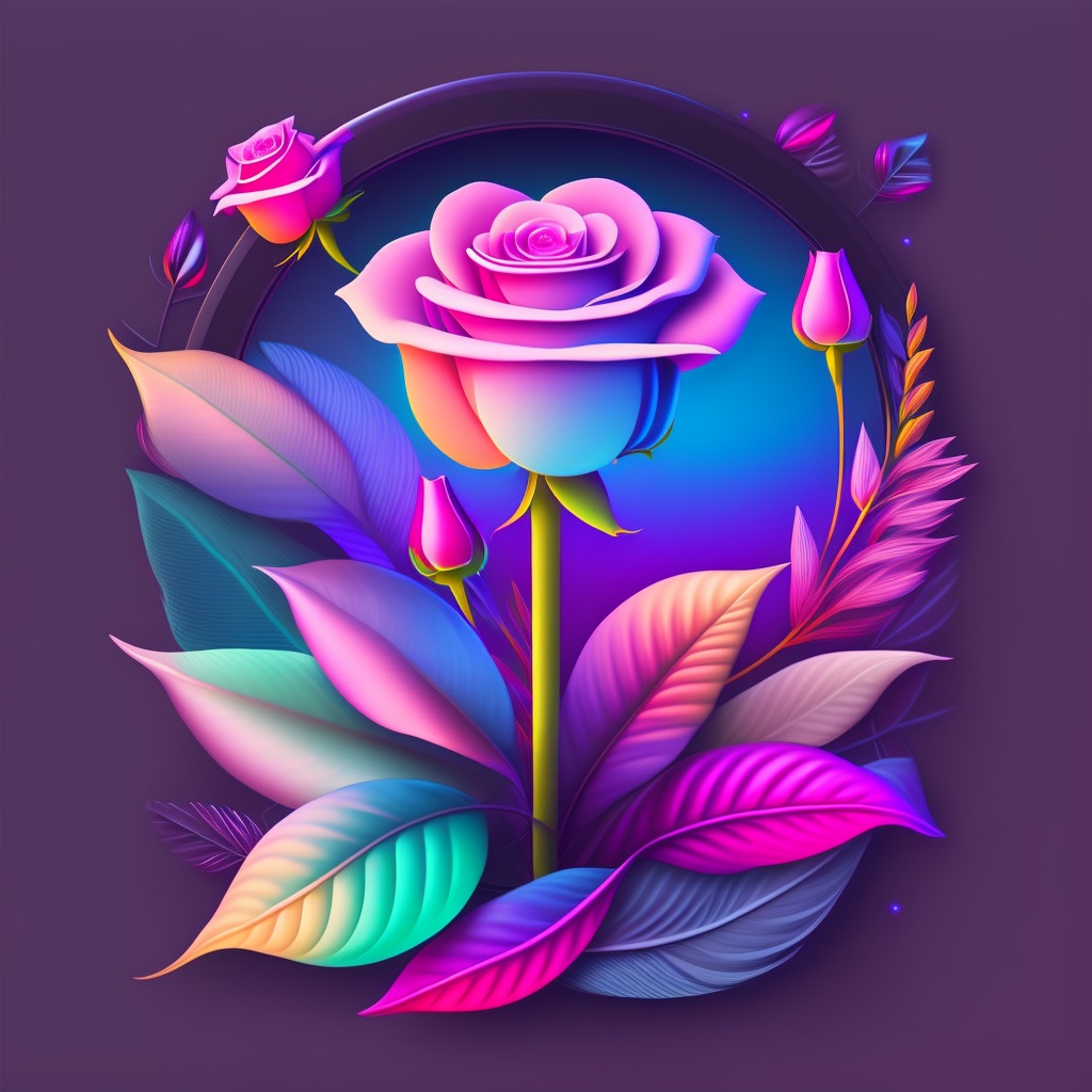 Lexica - Rose, Impressionism, Calligraphy, Pastel Colors, Romanticism ...