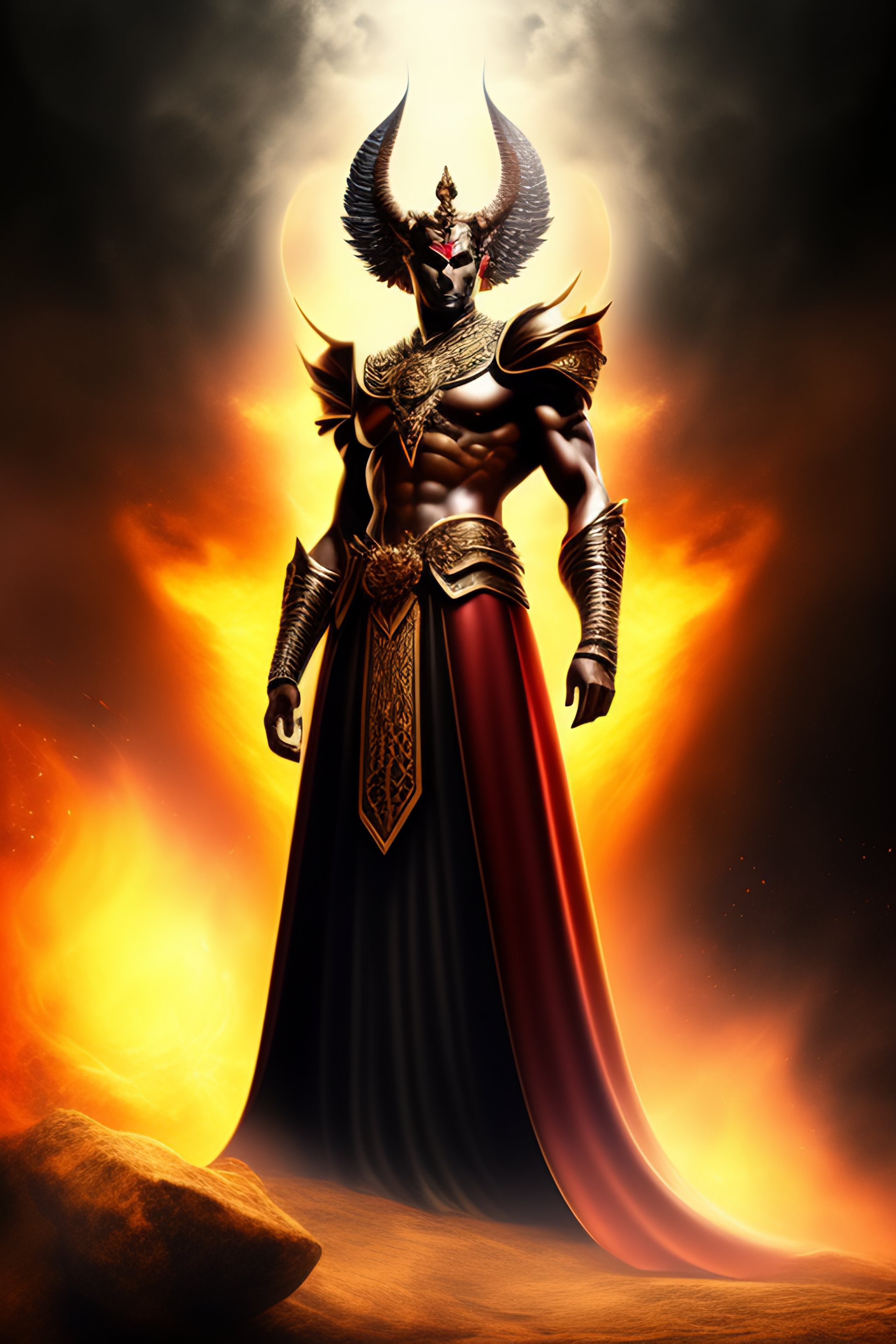 Lexica - Lucifer rock god , elegant, ar: 3:2, epic quality,