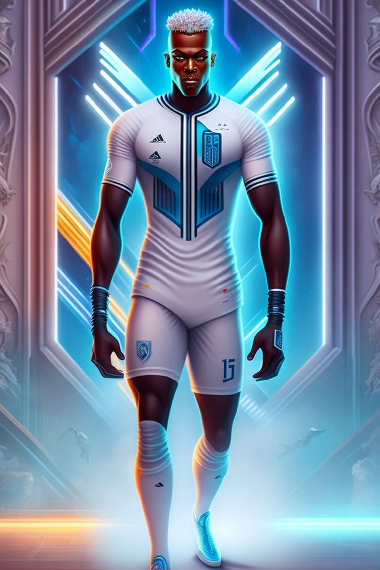 Lexica - Magine an astonishing futuristic scene where Lionel Messi, the ...