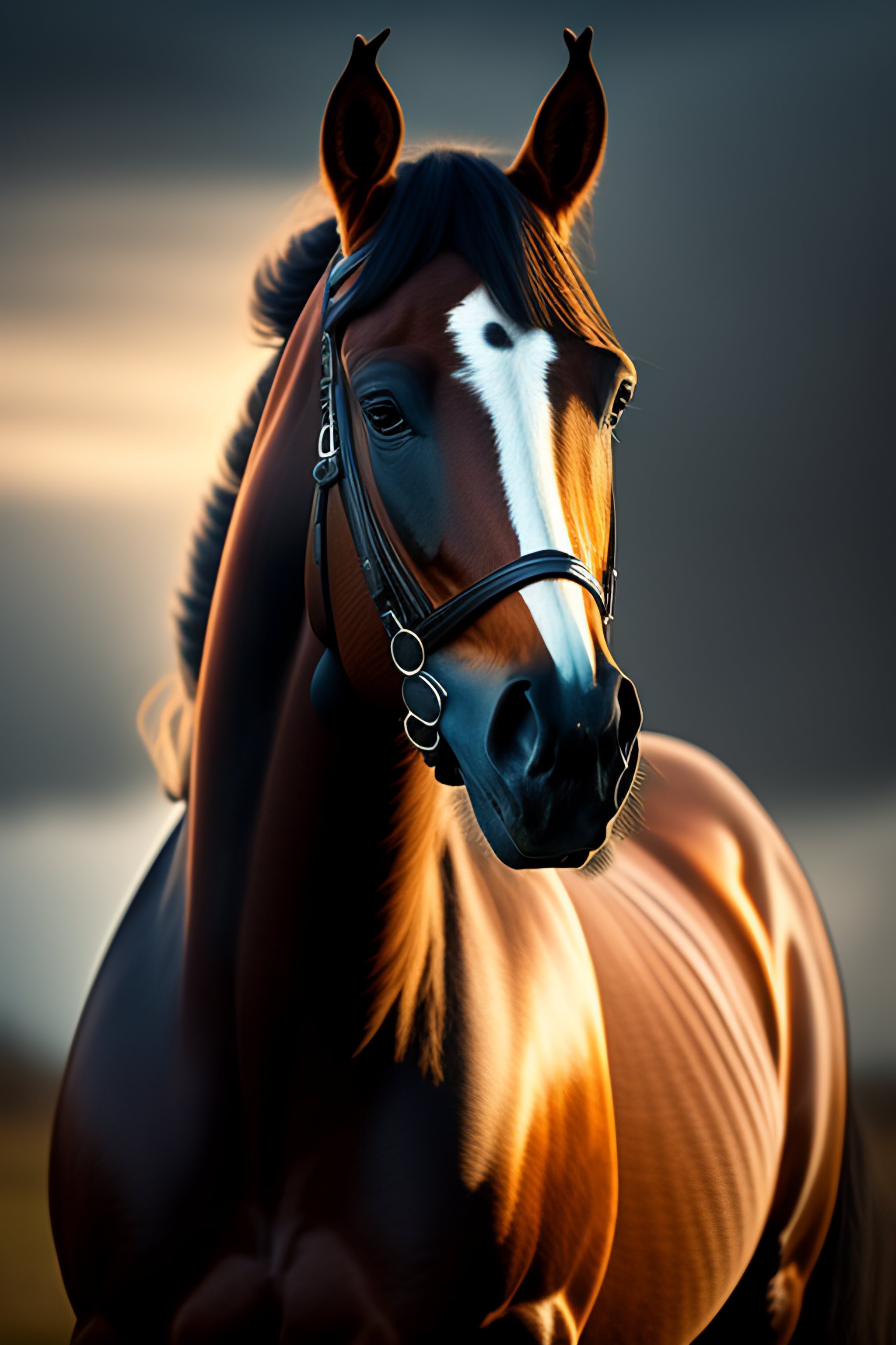 Lexica - Picture of a horse with riot gear