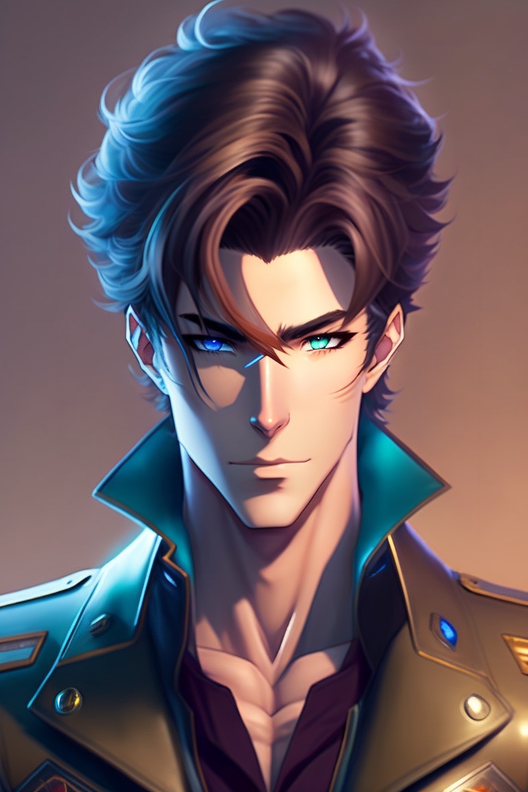 Lexica - Handsome, Genius, anime, cool Men image